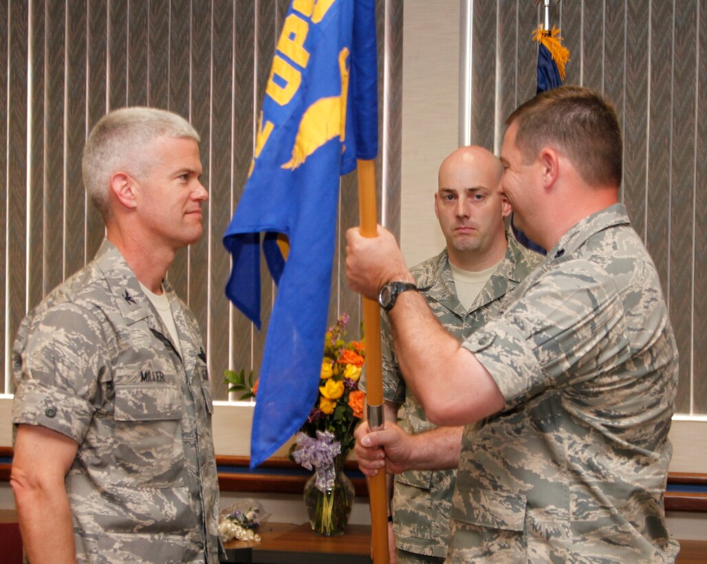 412th OSS change of command May 21