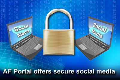 Air Force Portal offers secure social media