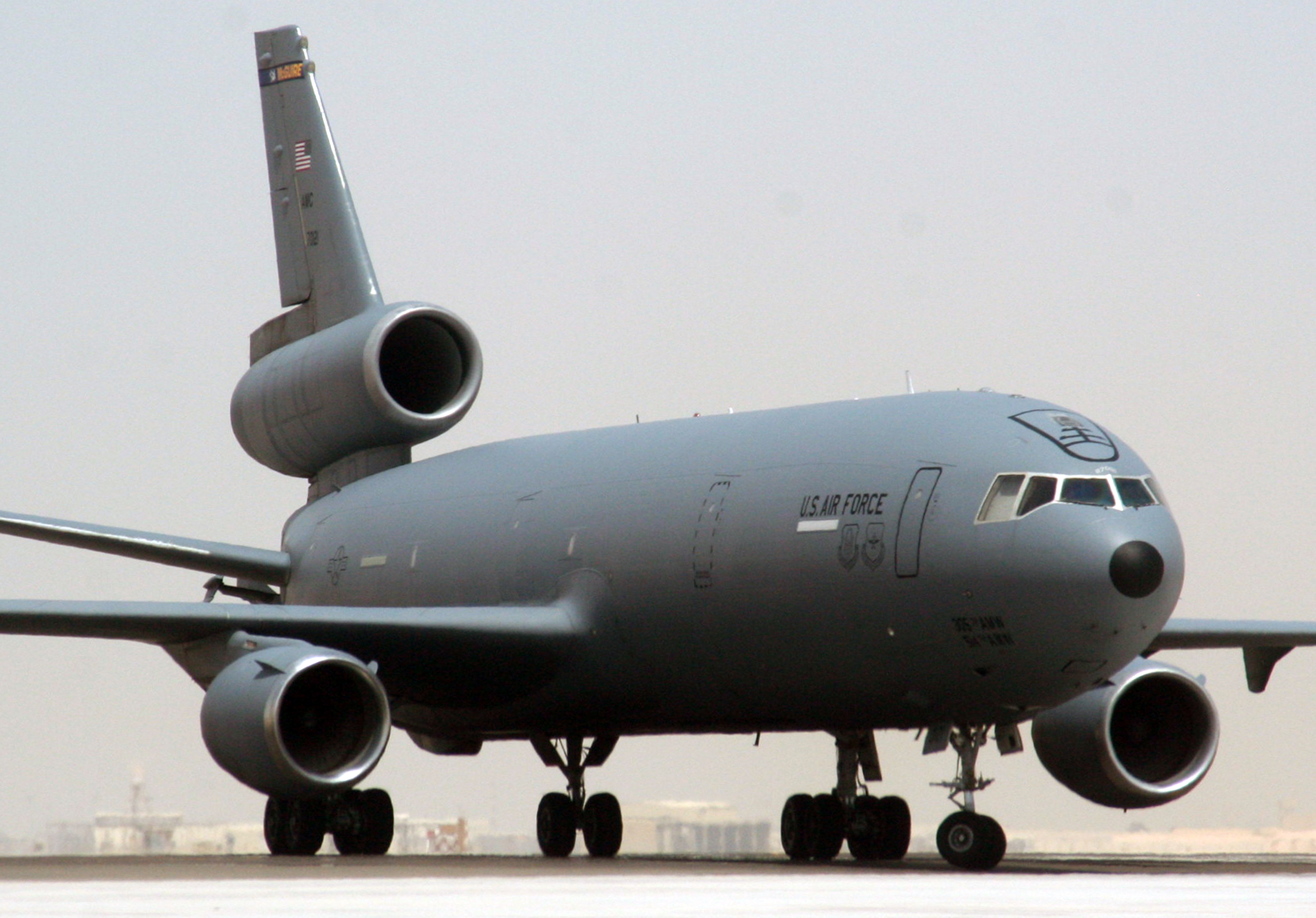 Air refueling giant -- KC-10s and Airmen who support them fly combat ...