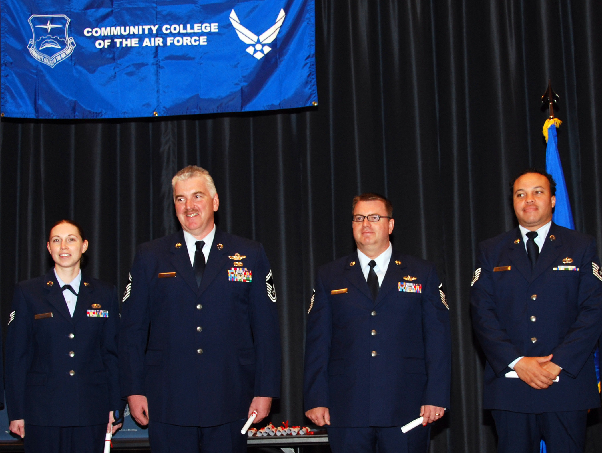 In pursuit of excellence 30 obtain CCAF degree > 514th Air Mobility ...
