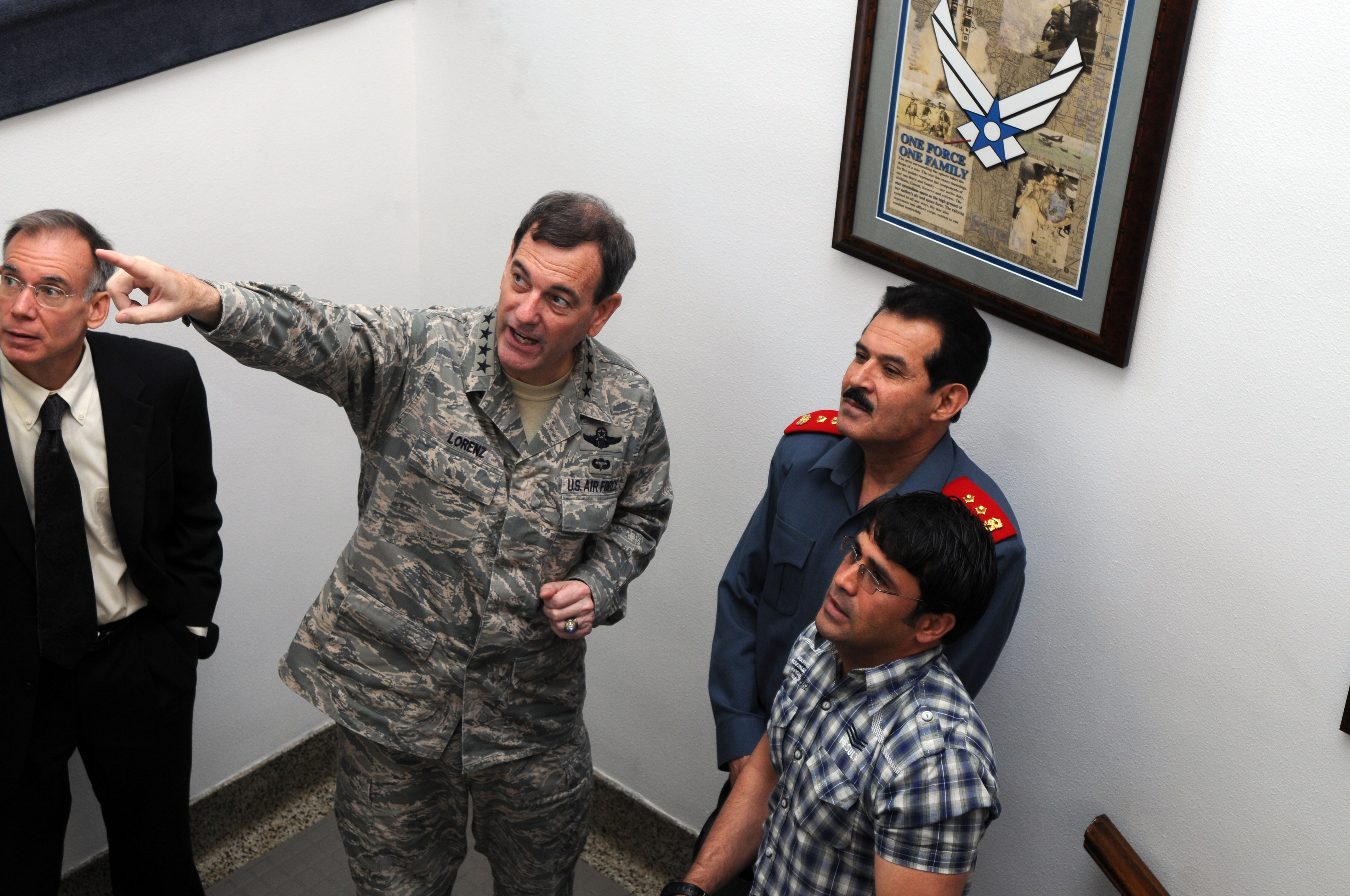 Maj. Gen. Dawran visit to AETC