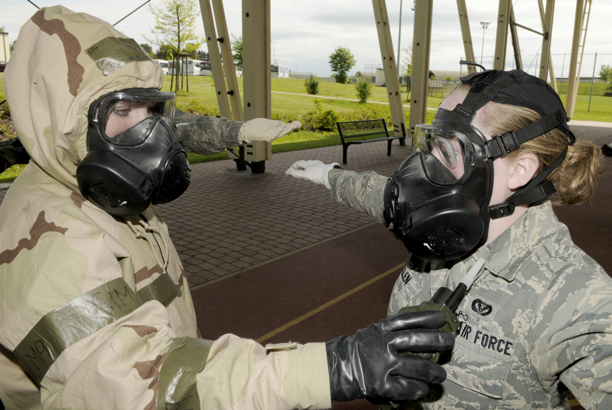 Photo essay: Airmen practice contamination control > Air Force ...