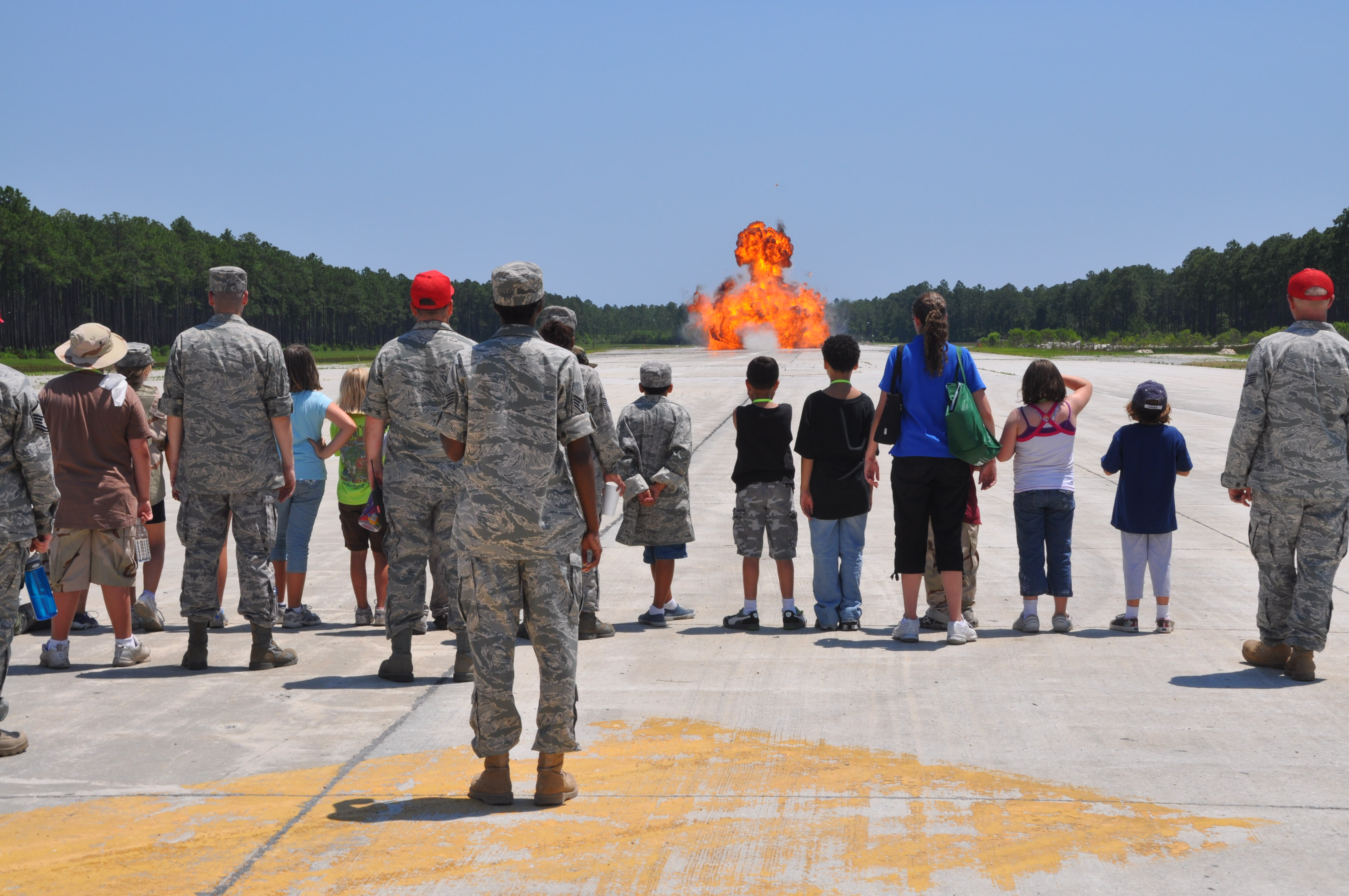 Children on the front lines > Tyndall Air Force Base > Article Display