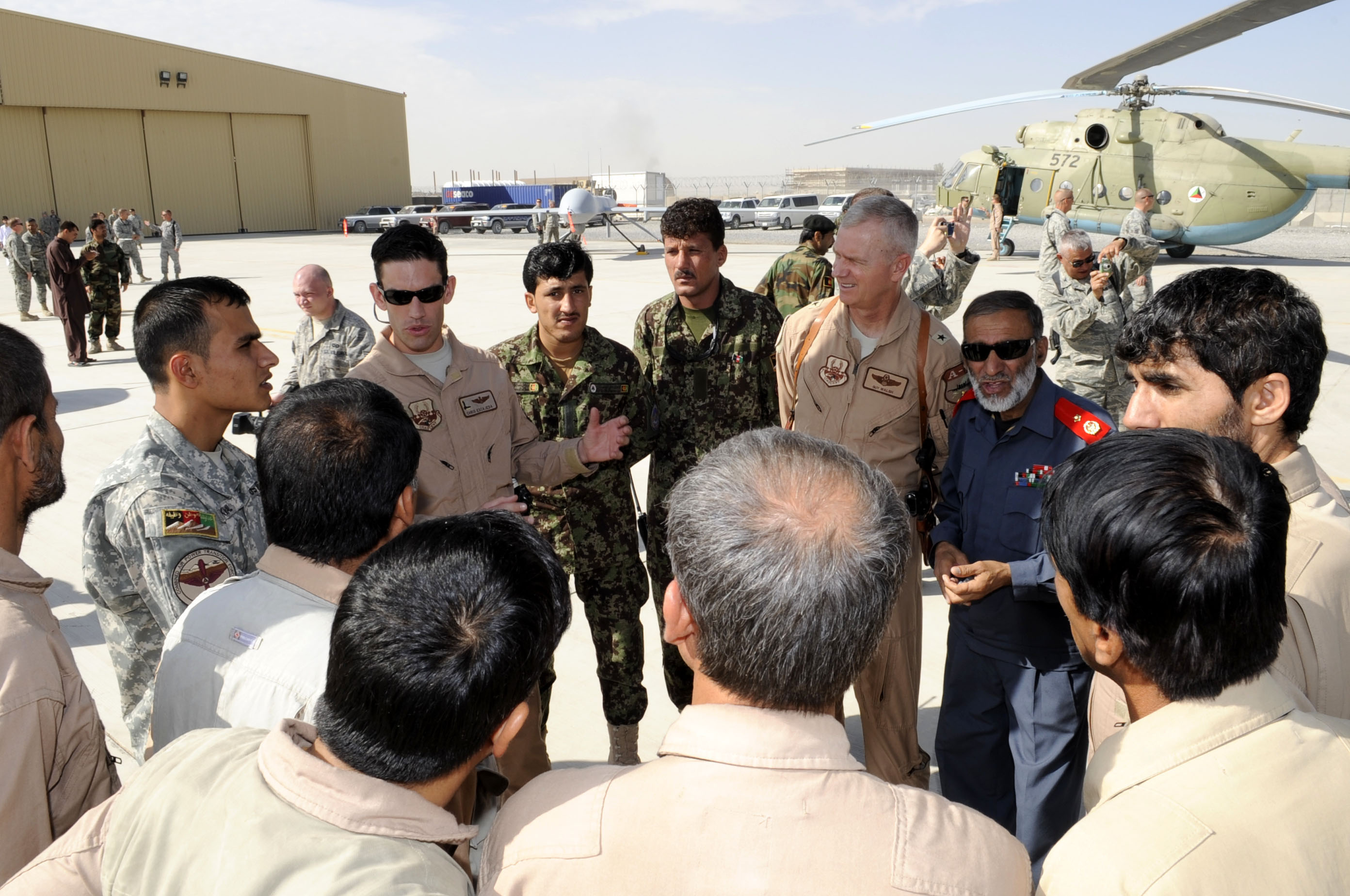 Air Force, ANAAC members partner for a day