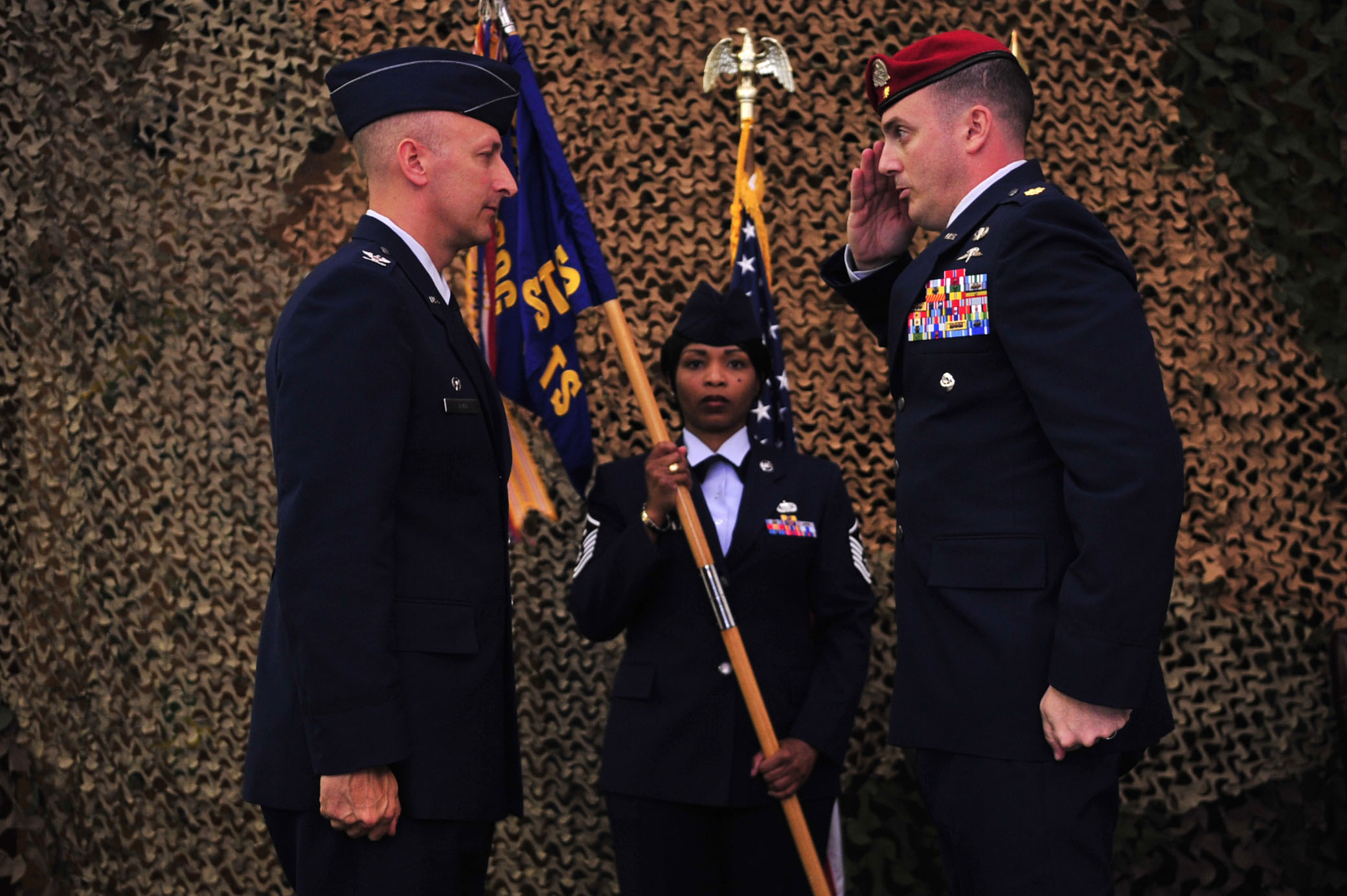 Shogun-17th SOS and 320th STS Change of Command