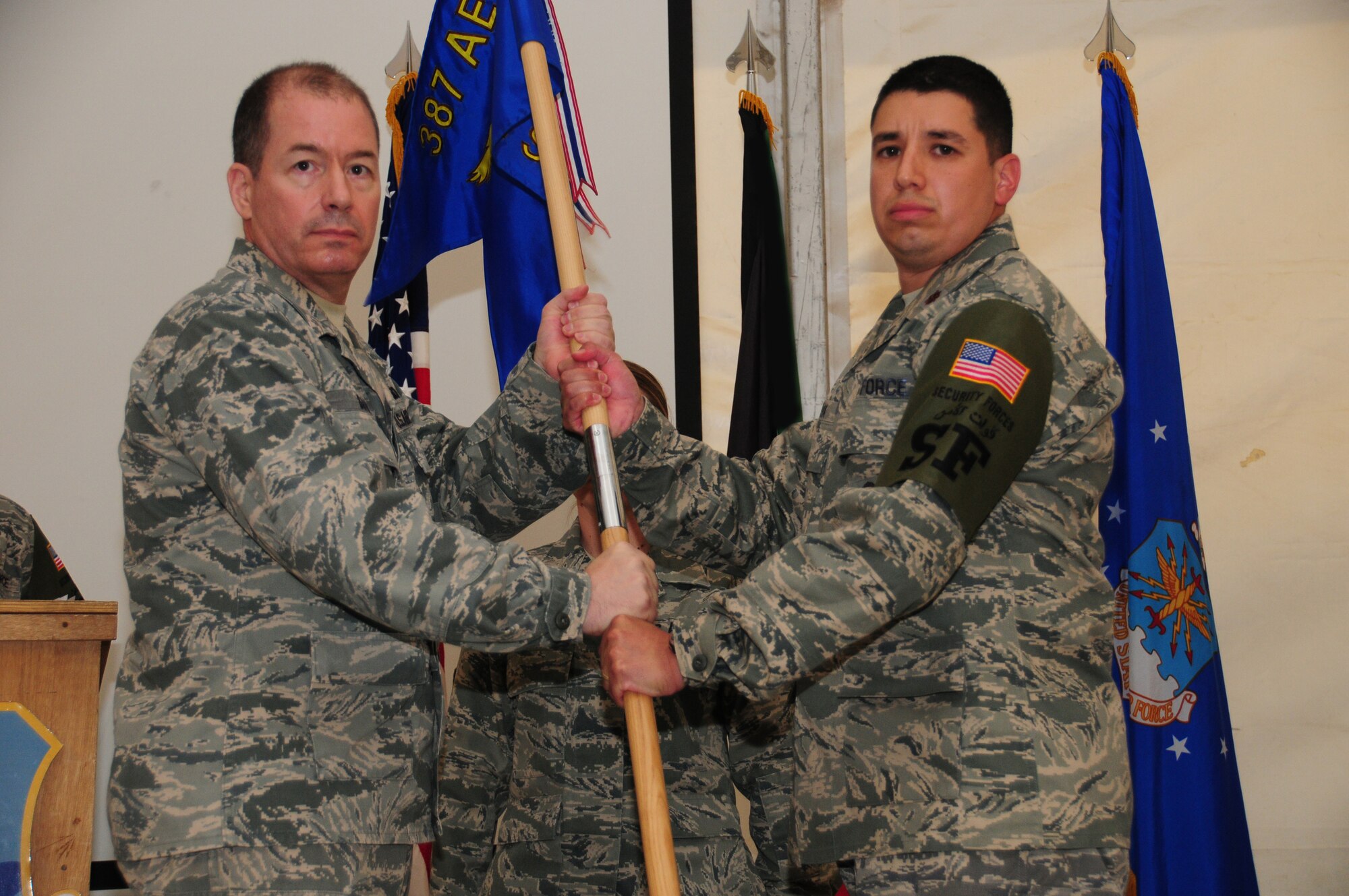 387th ESFS welcomes new commander > U.S. Air Forces Central > Display