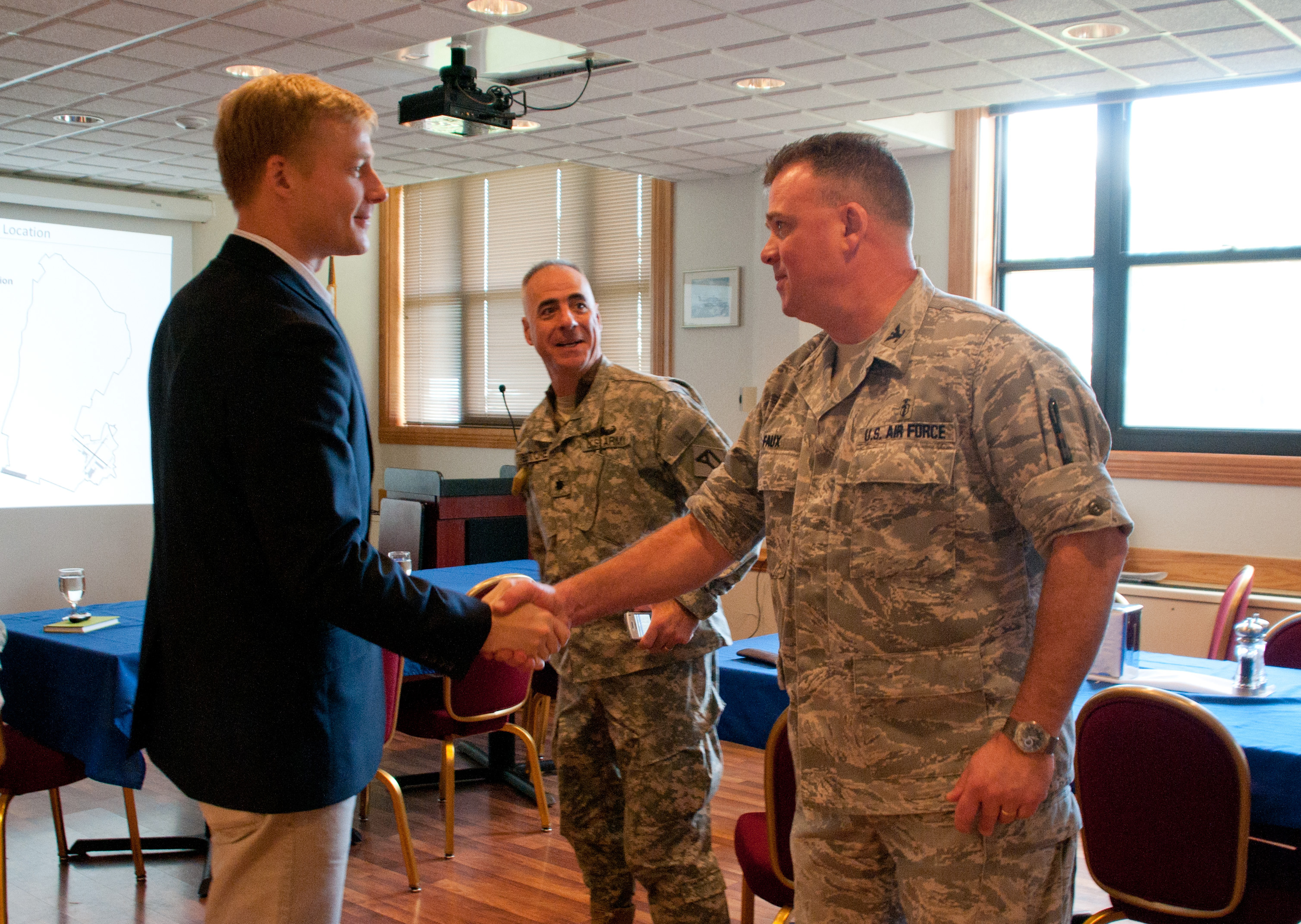 Mr. Charles "Bo" Prosch visits MMR > 102nd Intelligence Wing > Display