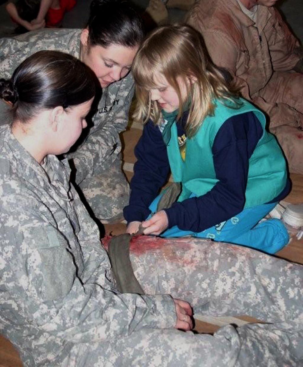 Trailblazers host Girl Scout 'boot camp' > Joint Base Elmendorf ...