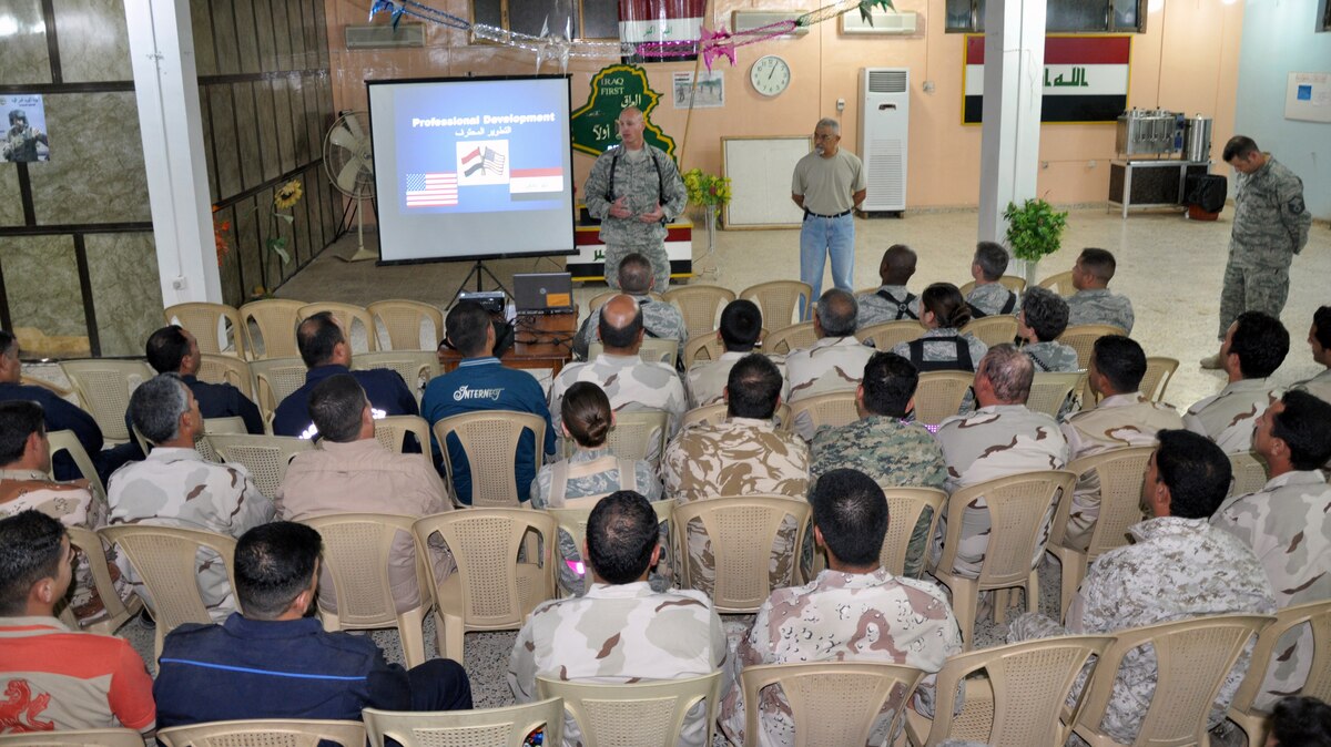 Iraqi AF takes first steps in enlisted force development > U.S. Air ...