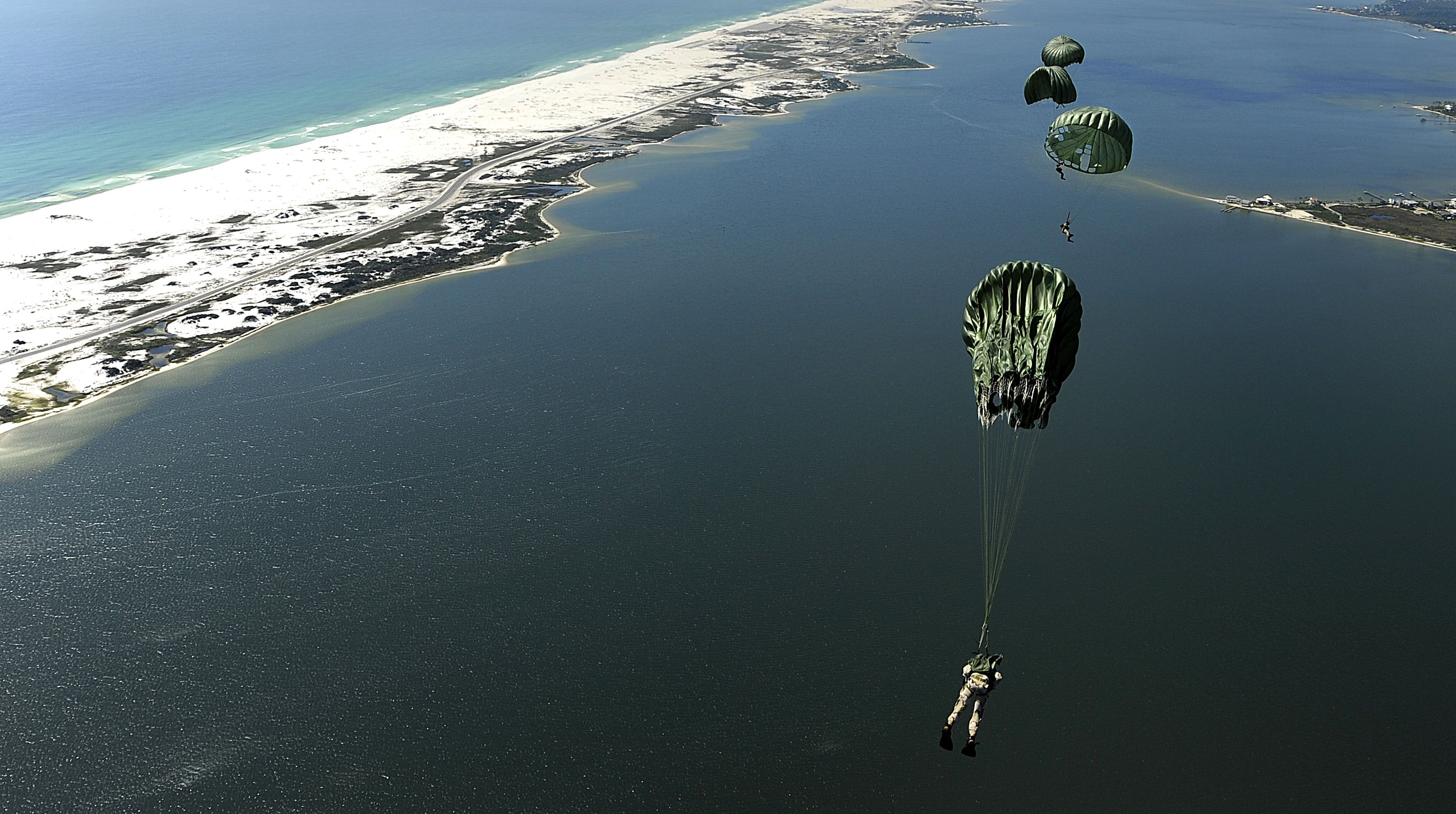 23rd STS Airmen jump from sky to sound