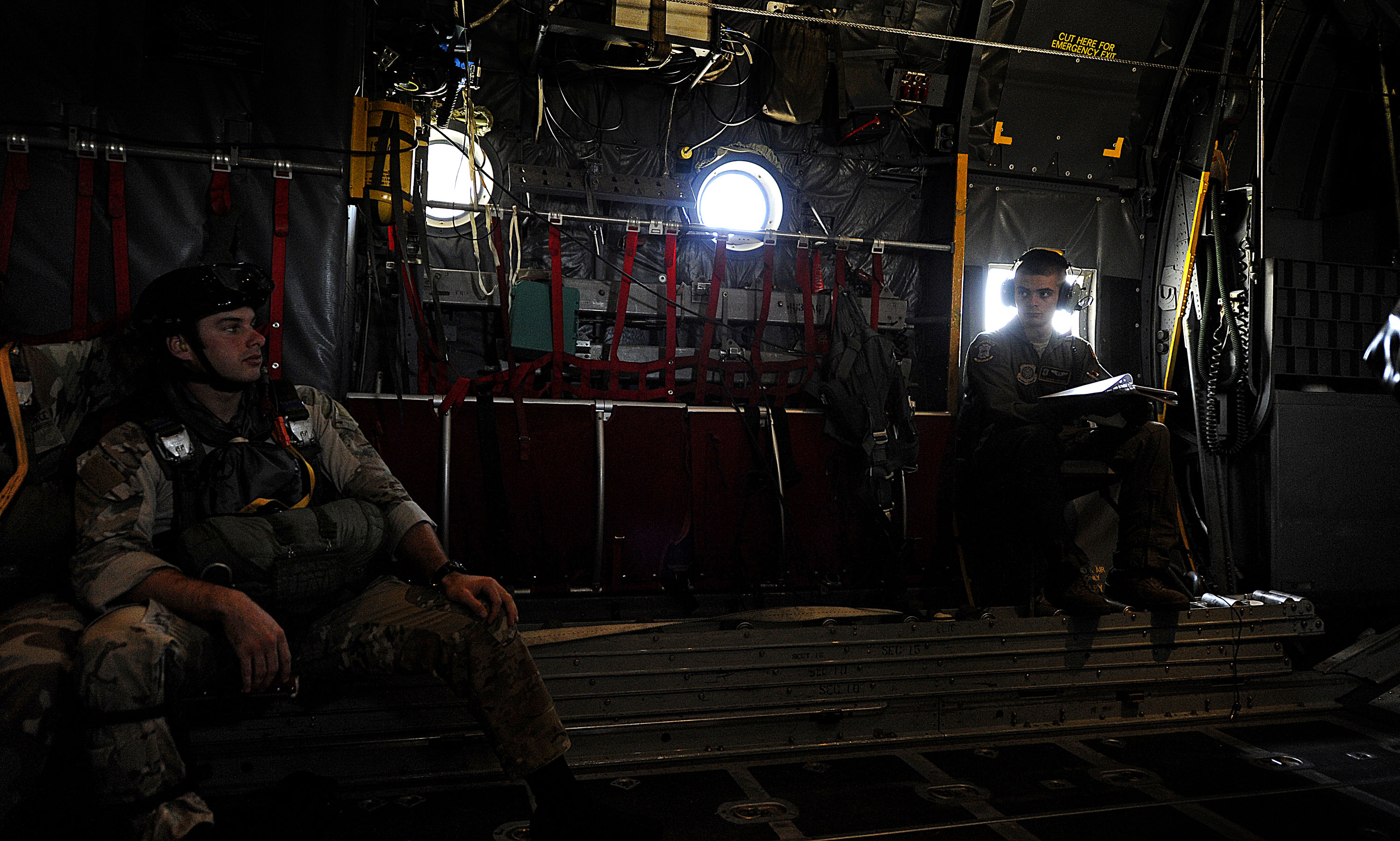 23rd STS Airmen jump from sky to sound