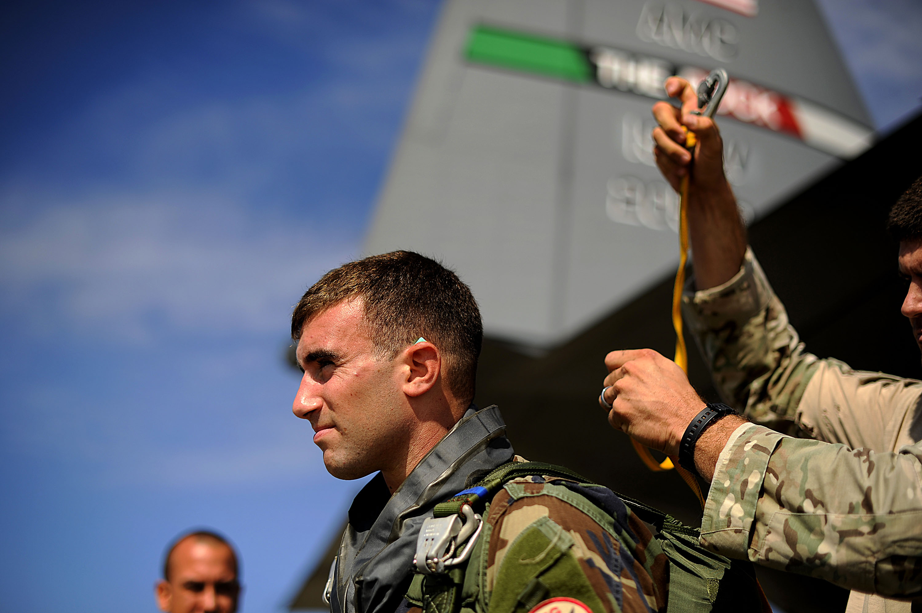 23rd STS Airmen jump from sky to sound