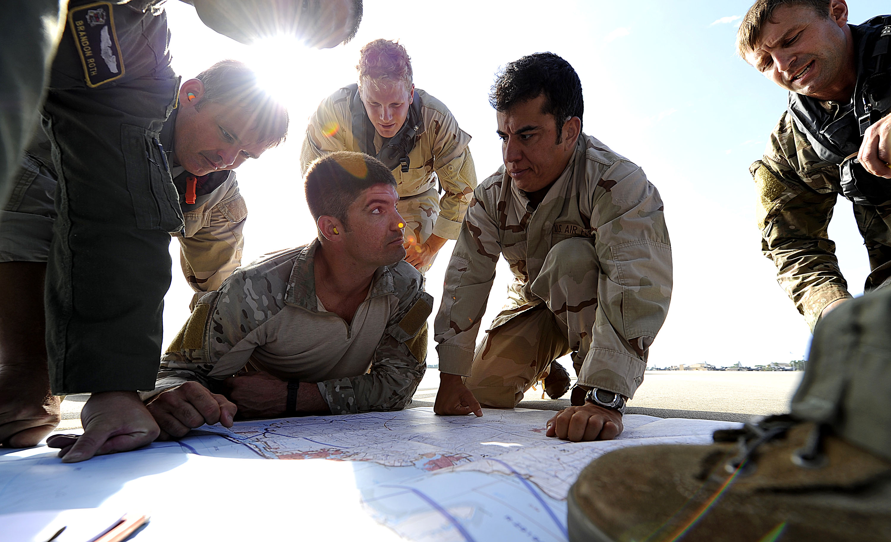 23rd STS Airmen jump from sky to sound