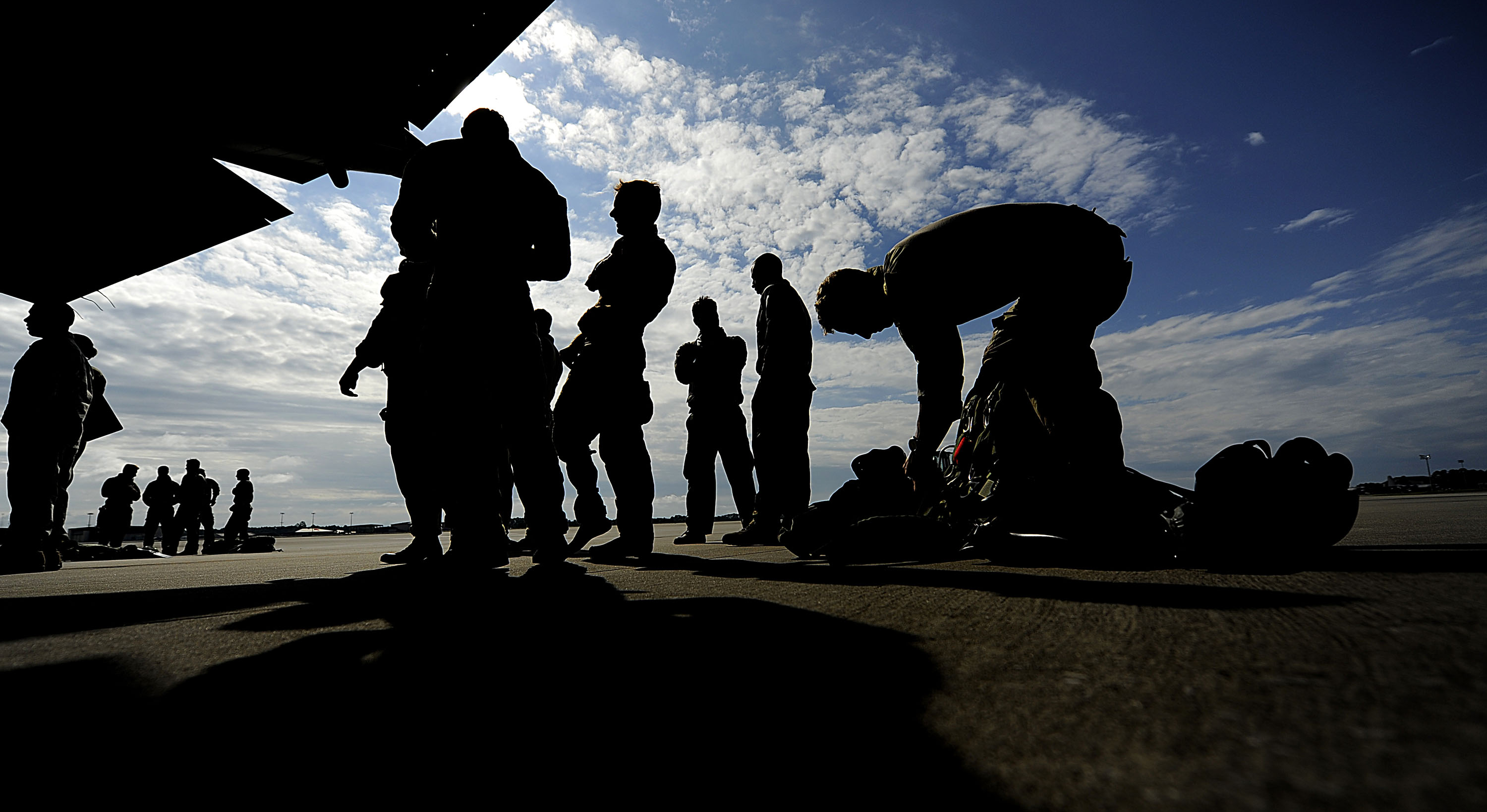 23rd STS Airmen jump from sky to sound