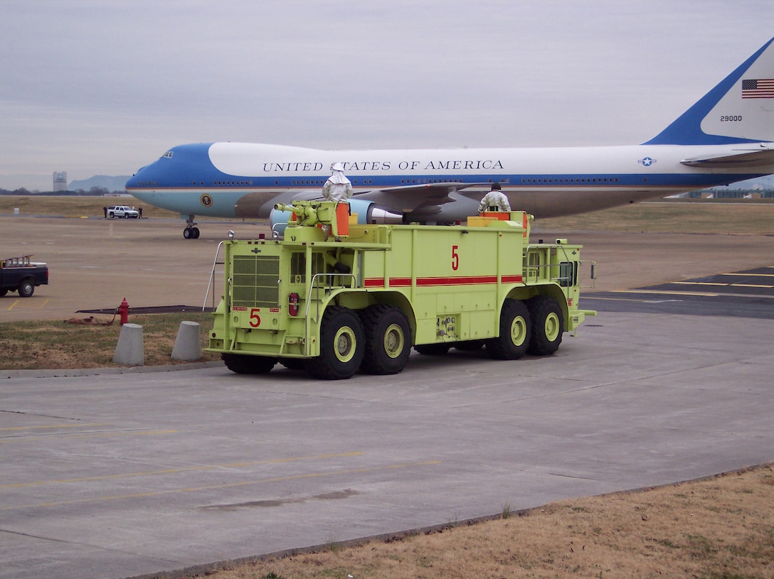 P15 Overwatching Air Force One.