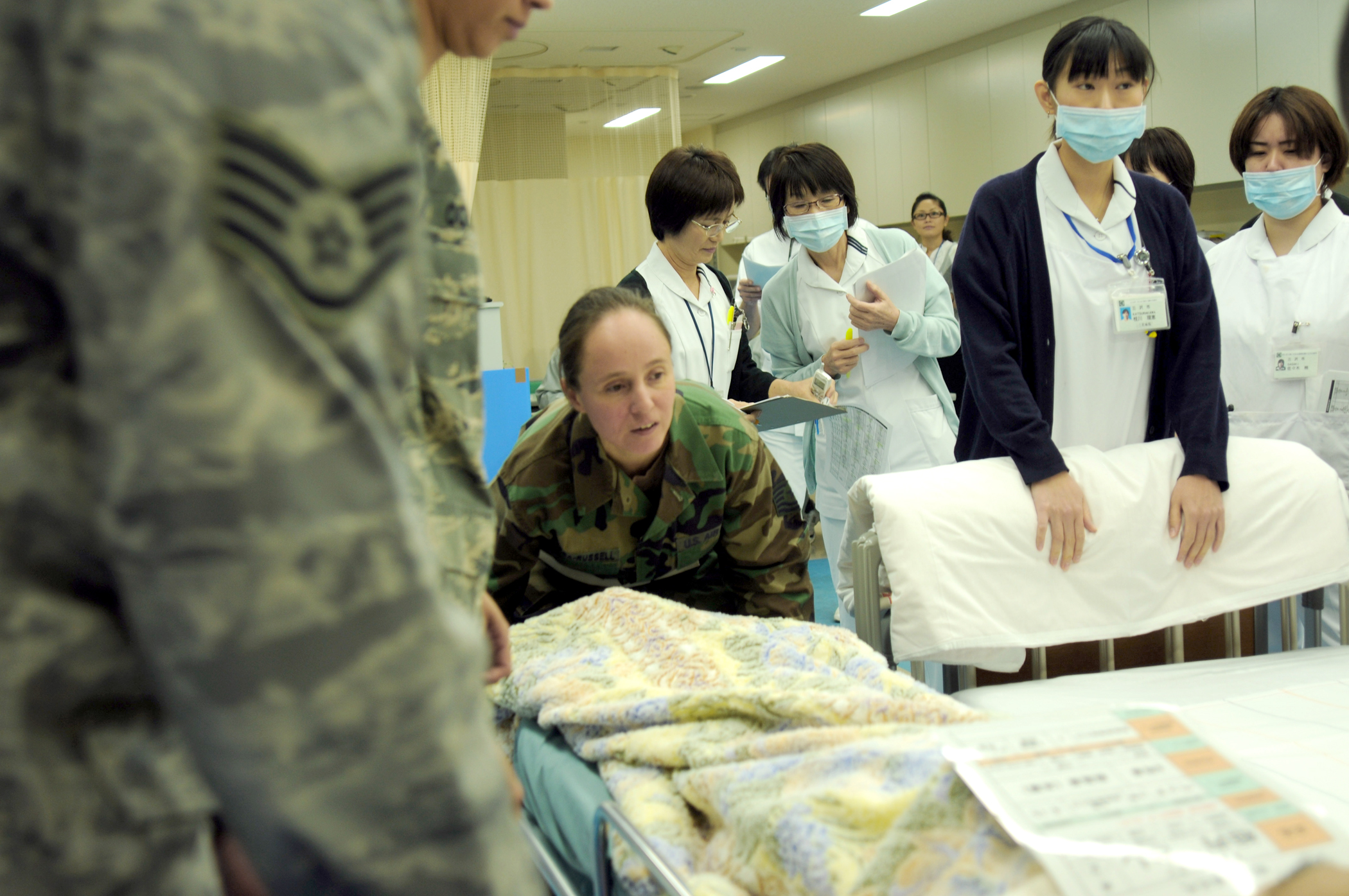 Airmen assist in transfer of patients to new Misawa City Hospital > Air ...