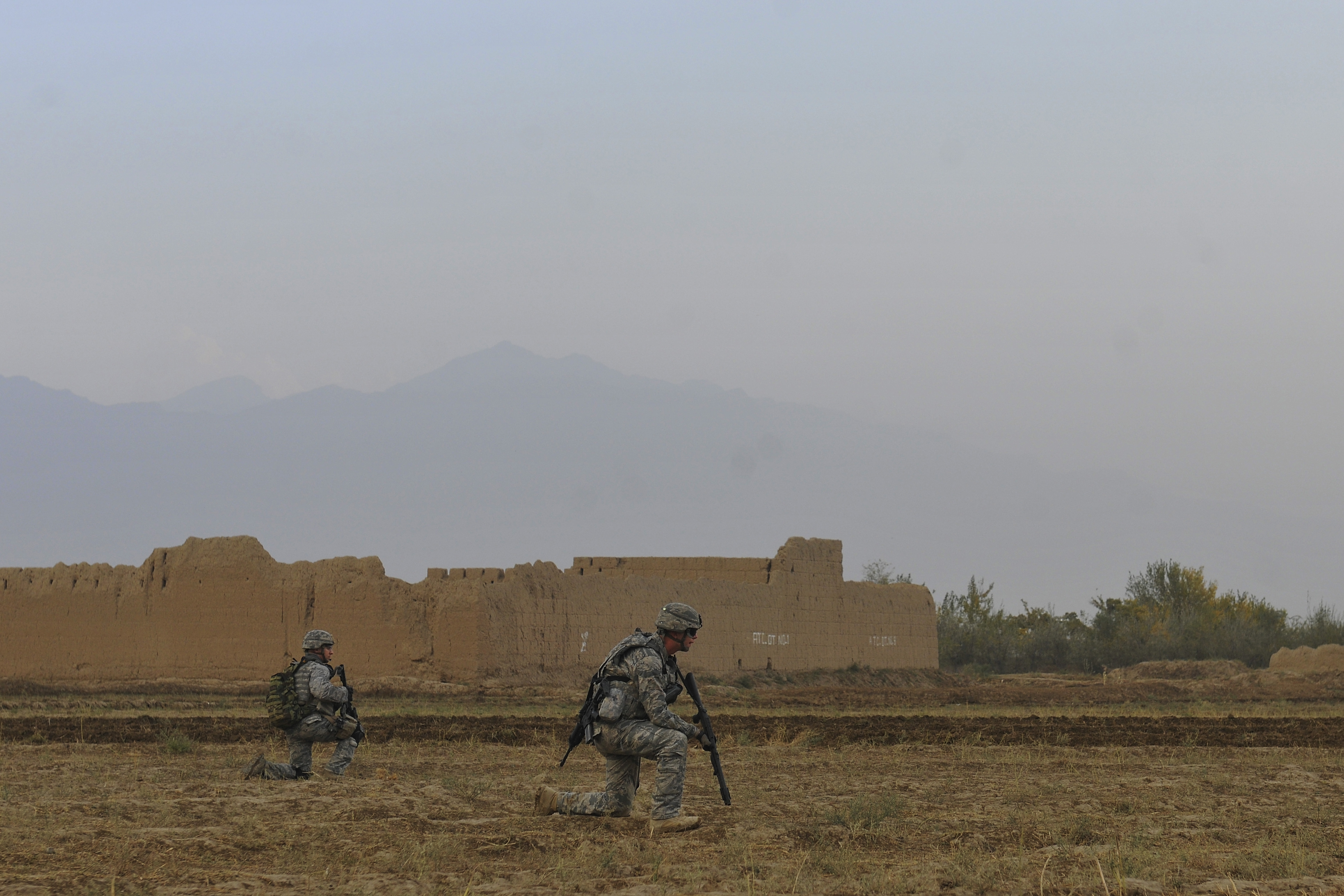SFS patrols, secures Bagram's perimeter > U.S. Air Forces Central > Display
