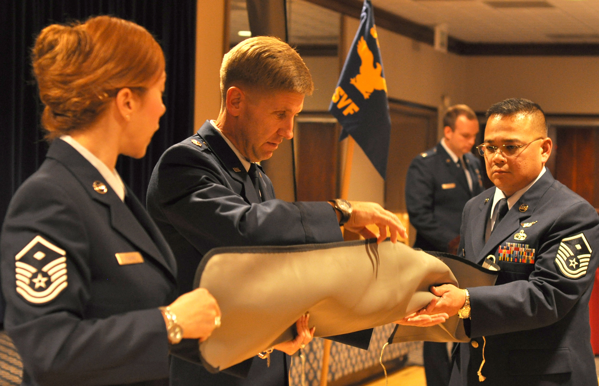 Services, personnel flights merge to form 302nd AW's newest squadron ...