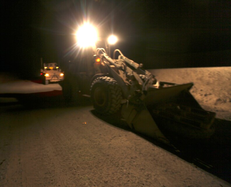 Marine engineers inhibit IED placement through road improvments > 1st ...