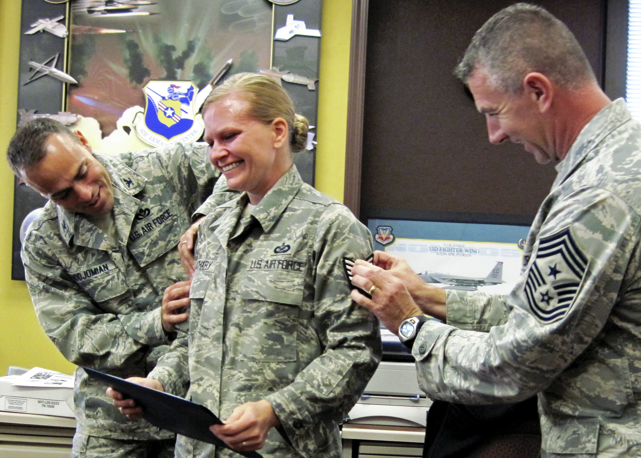 Four Airmen receive STEP promotions > Eglin Air Force Base > Article ...