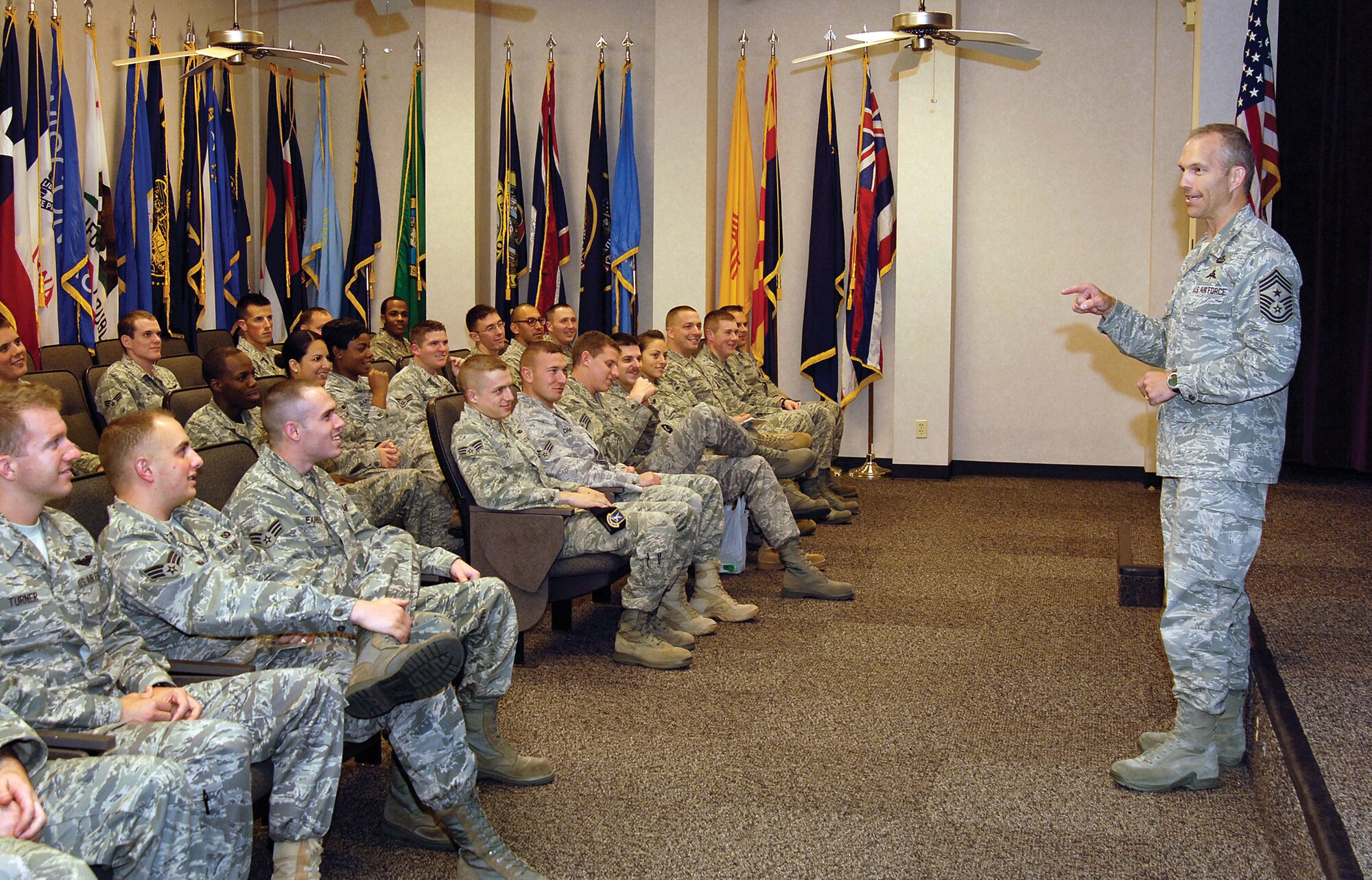 ACC command chief speaks of sacrifice, strong enlisted force > Tinker ...