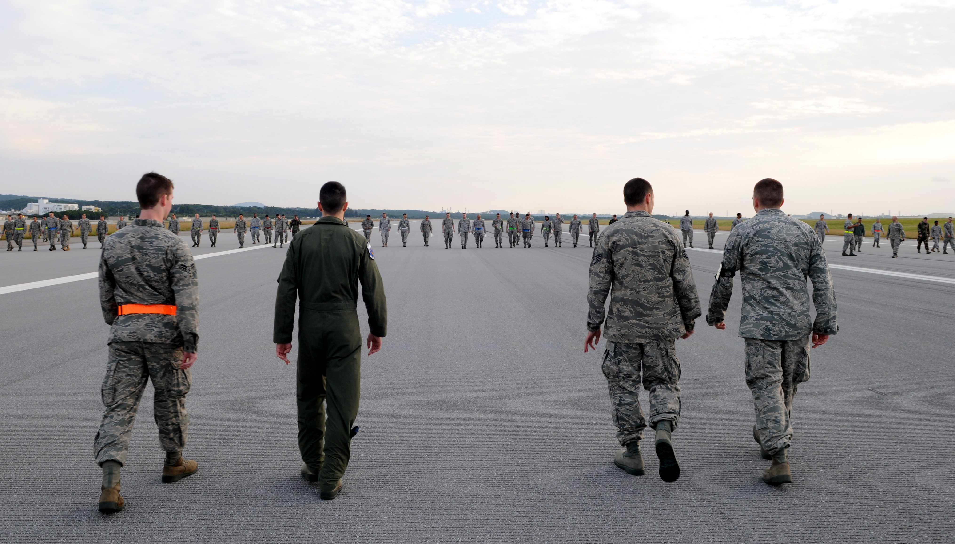 Team Kadena members perform FOD walk > Kadena Air Base > Article Display