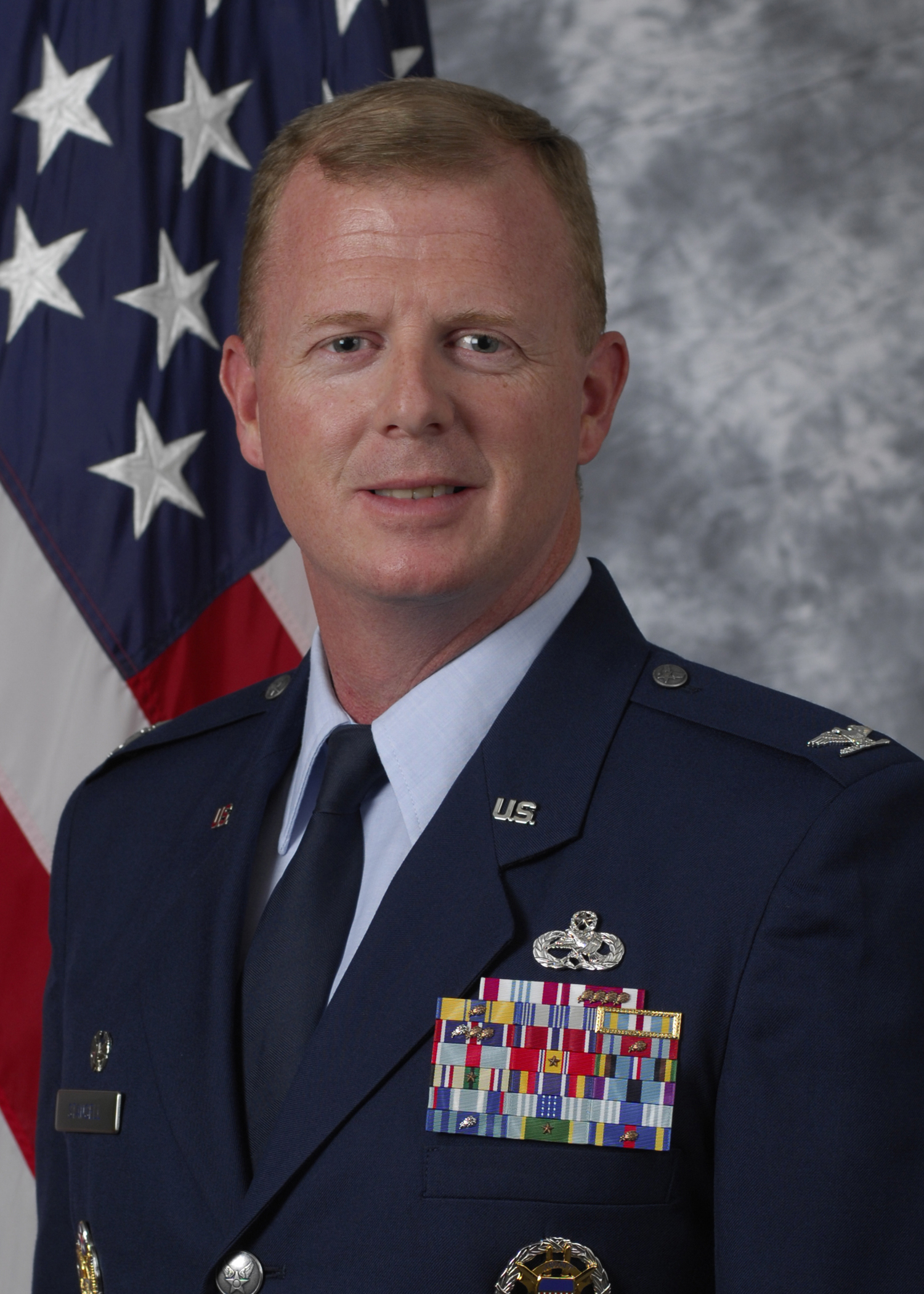 Col. Clifford B. Stansell, 5th Maintenance Group Commander