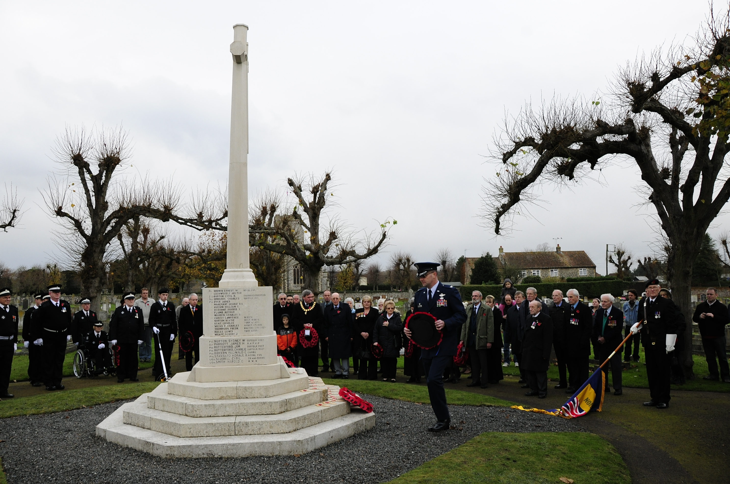 Liberty Wing supports Remembrance Day > Royal Air Force Lakenheath ...