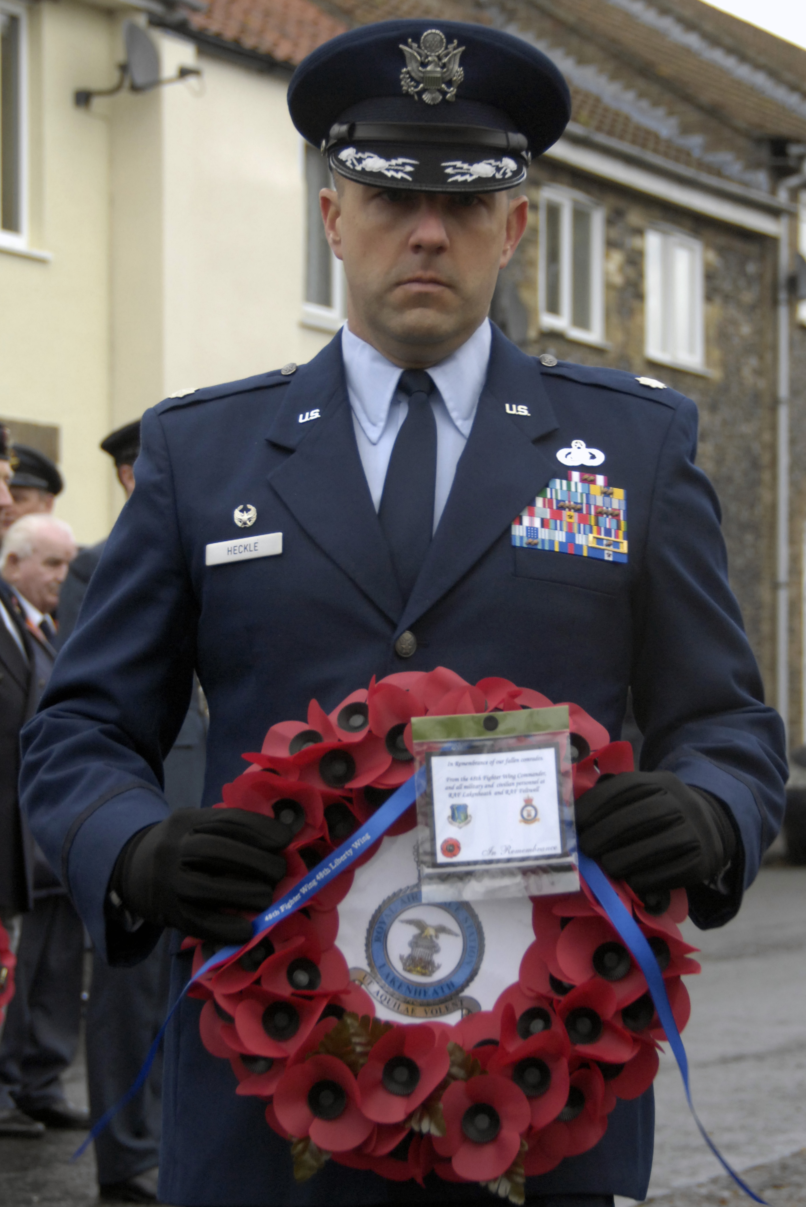Liberty Wing supports Remembrance Day > Royal Air Force Lakenheath ...