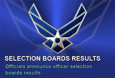 Selection boards results