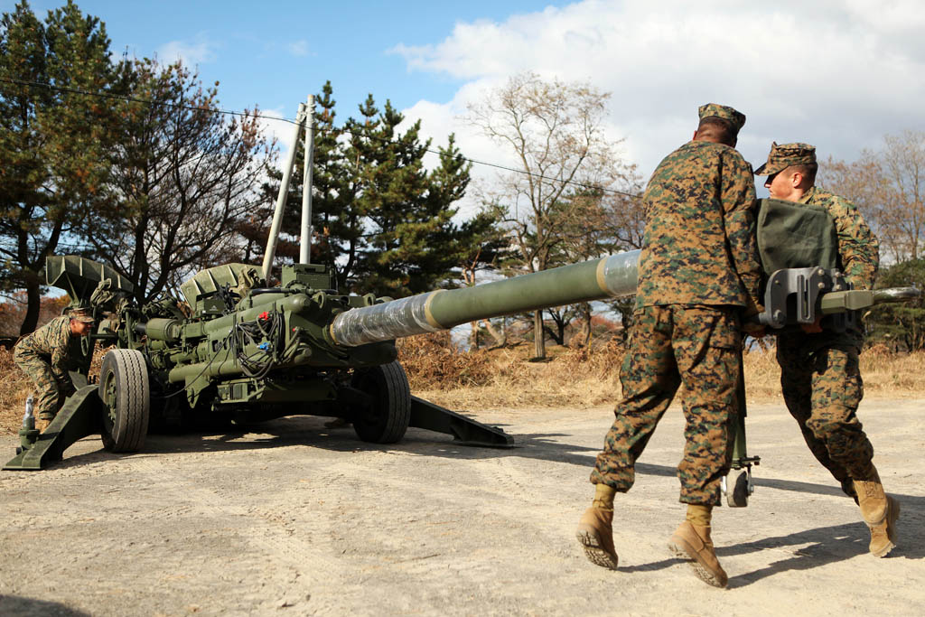 Artillery relocation training begins > Marine Corps Installations ...