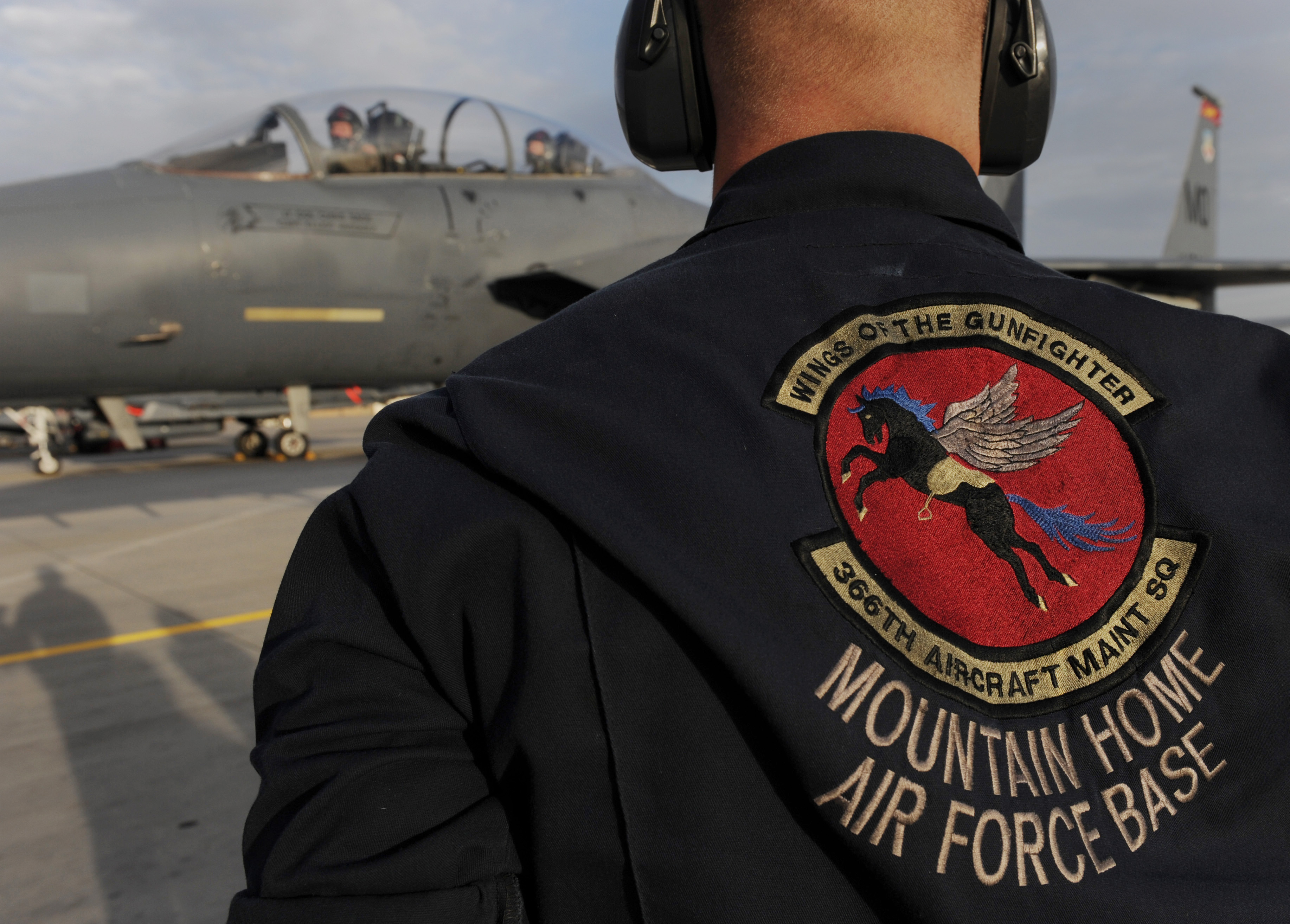 Vice commander accomplishes flying milestone > Mountain Home Air Force ...