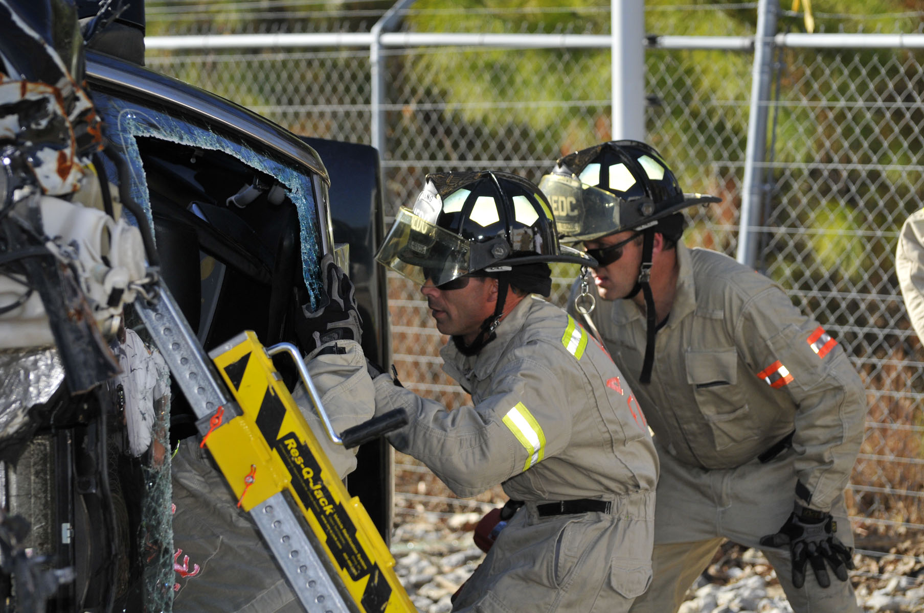 AEDC Fire Department conducts extrication training > Arnold Air Force ...
