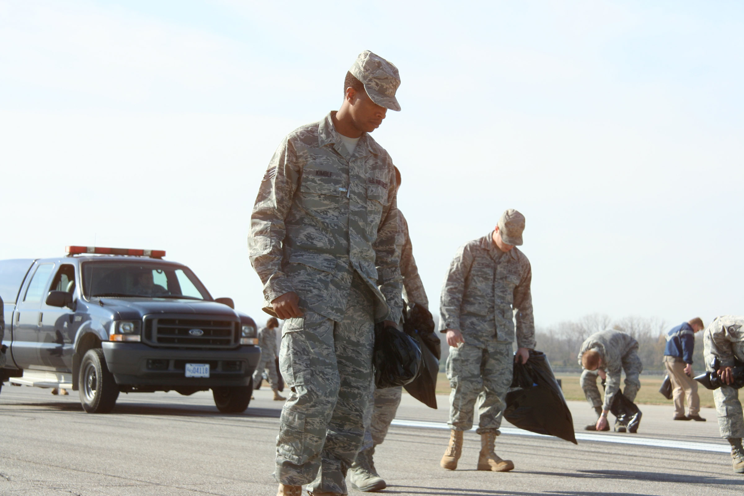 445th AW participates in base-wide FOD walk > 445th Airlift Wing ... 445th AW participates in base-wide FOD walk > 445th Airlift Wing ...