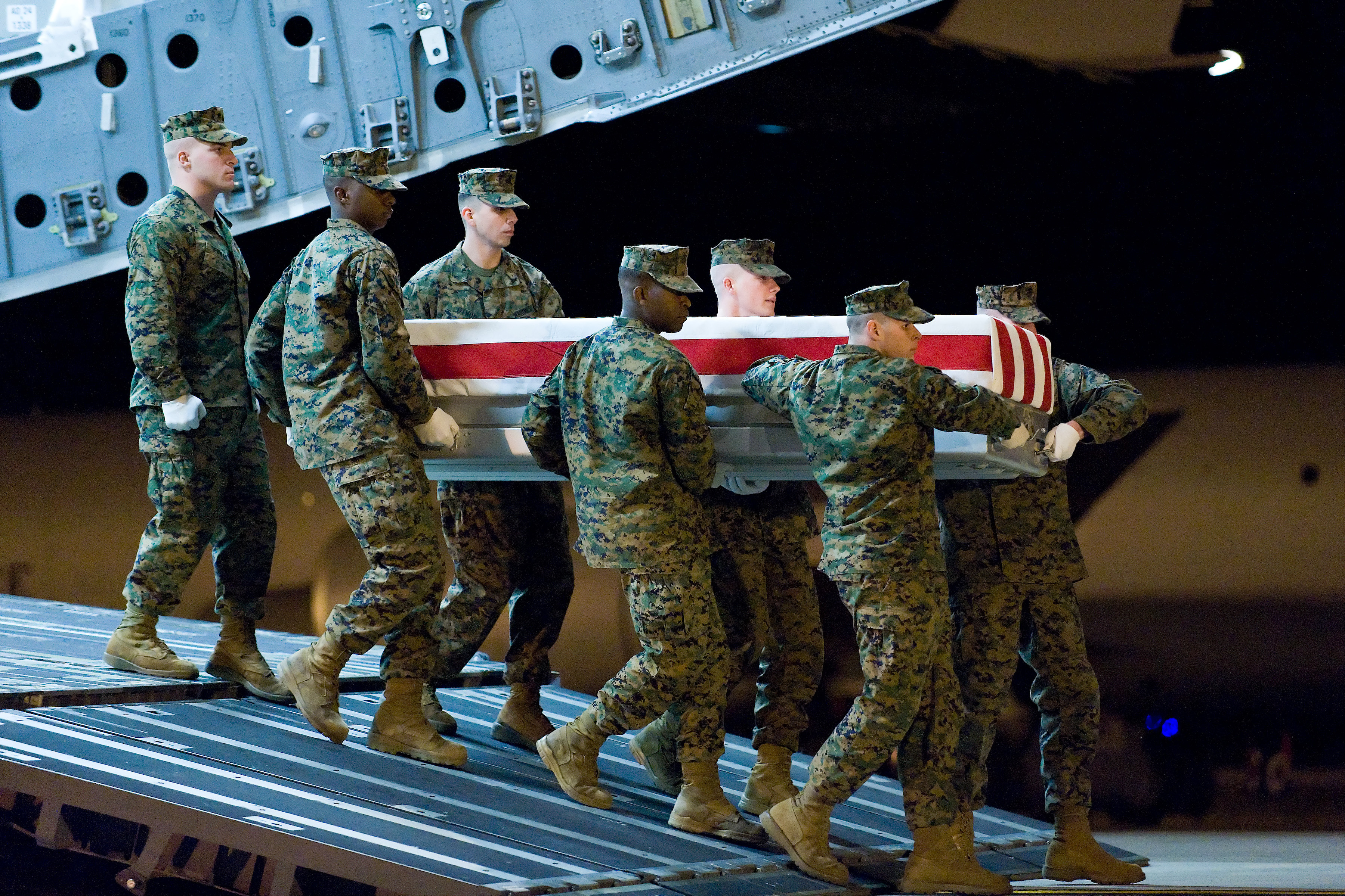 Marine Lance Cpl. James B. Stack honored in dignified transfer Nov. 12 ...
