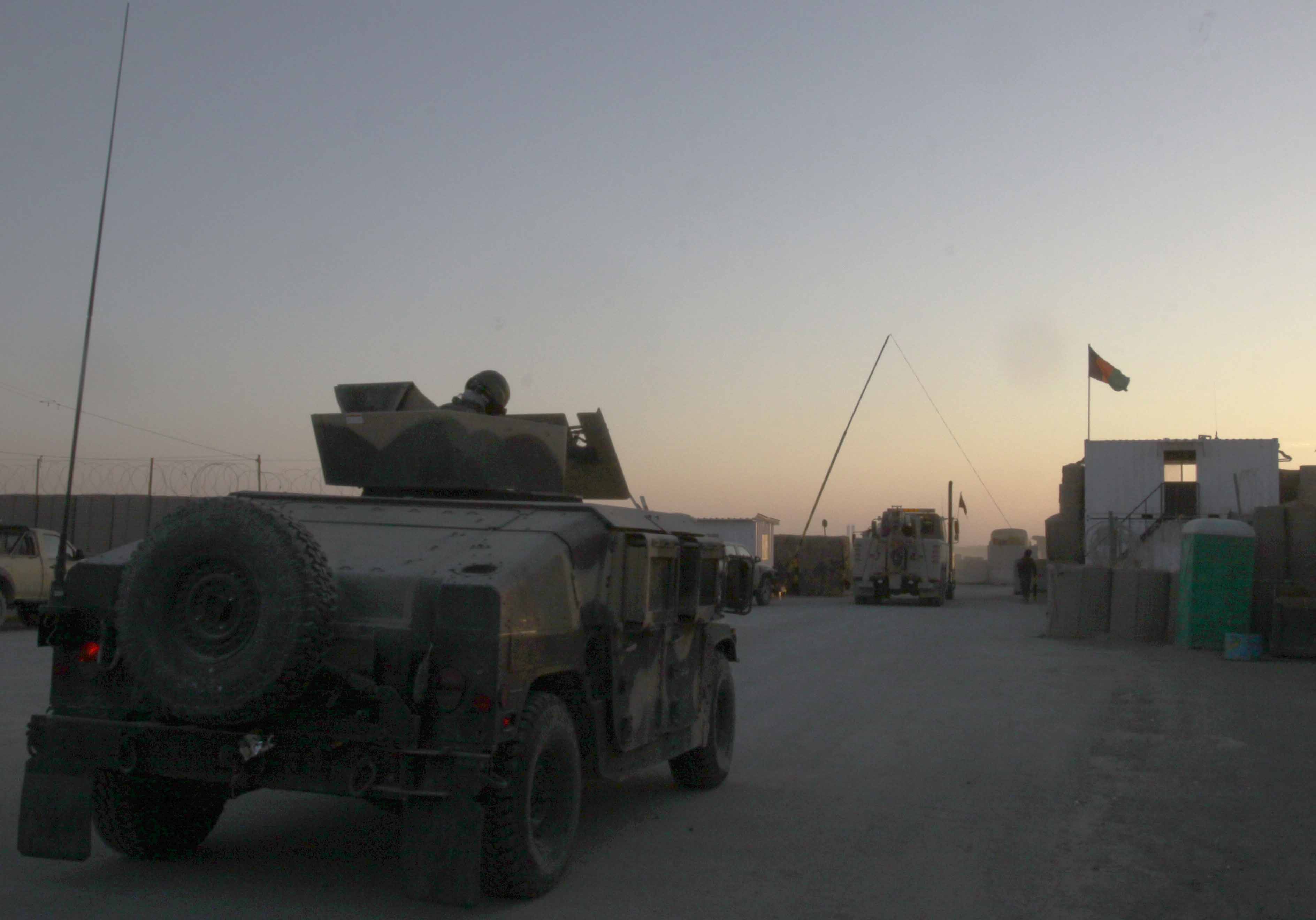 Afghan National Army logistics unit begins independent operations > 1st ...