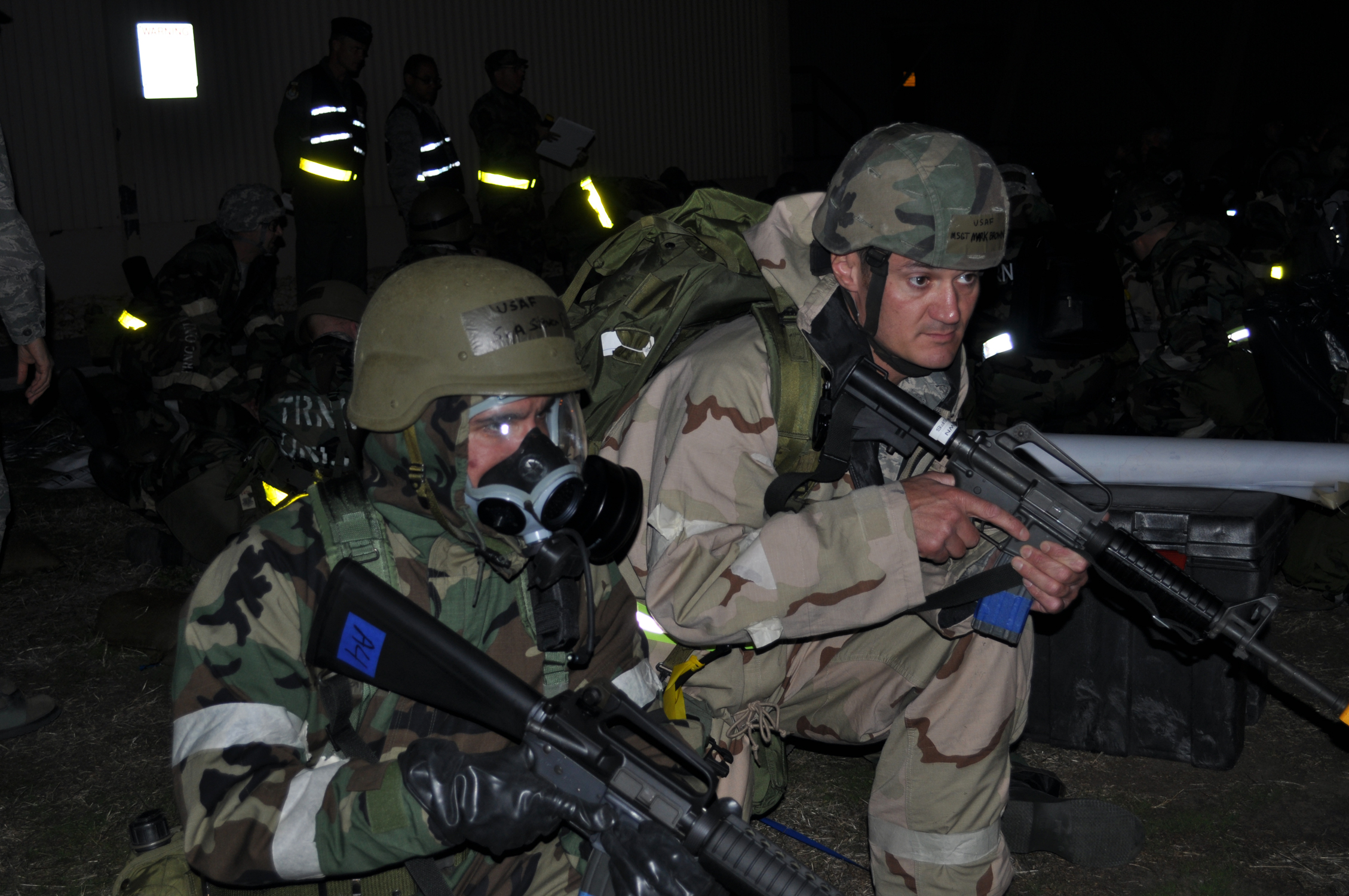 CRISIS LOOK - Operational Readiness Exercise: 349th AMW 'lights up the ...