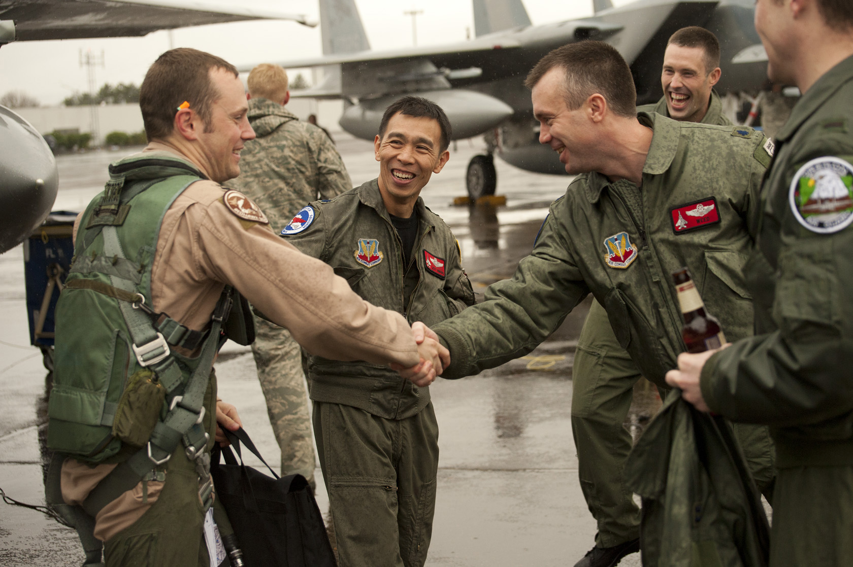 Oregon Air National Guard Captain is welcome home after deployment in UAE.
