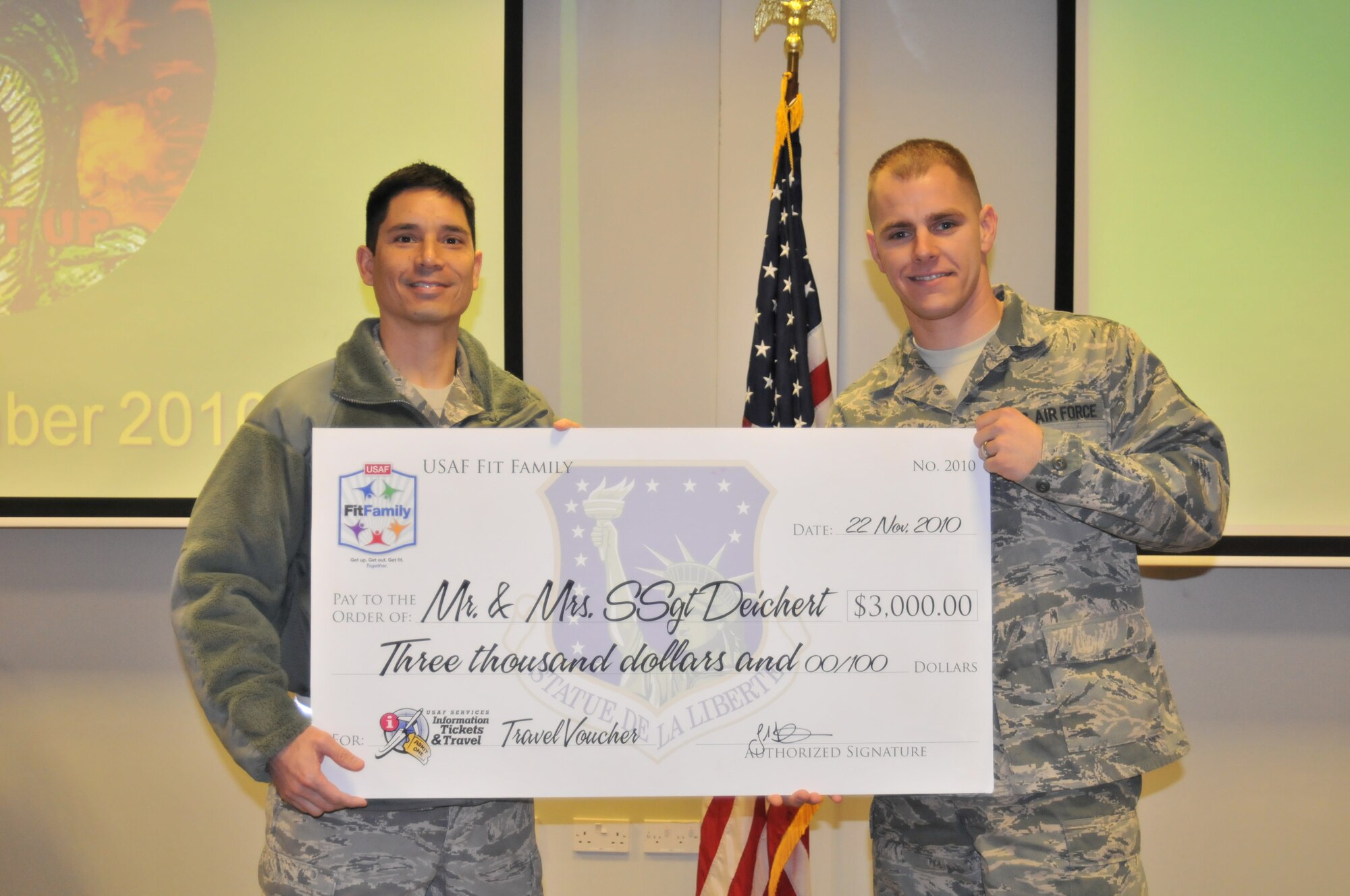 Liberty Wing Airman wins Fit Family prize > Royal Air Force Lakenheath ...