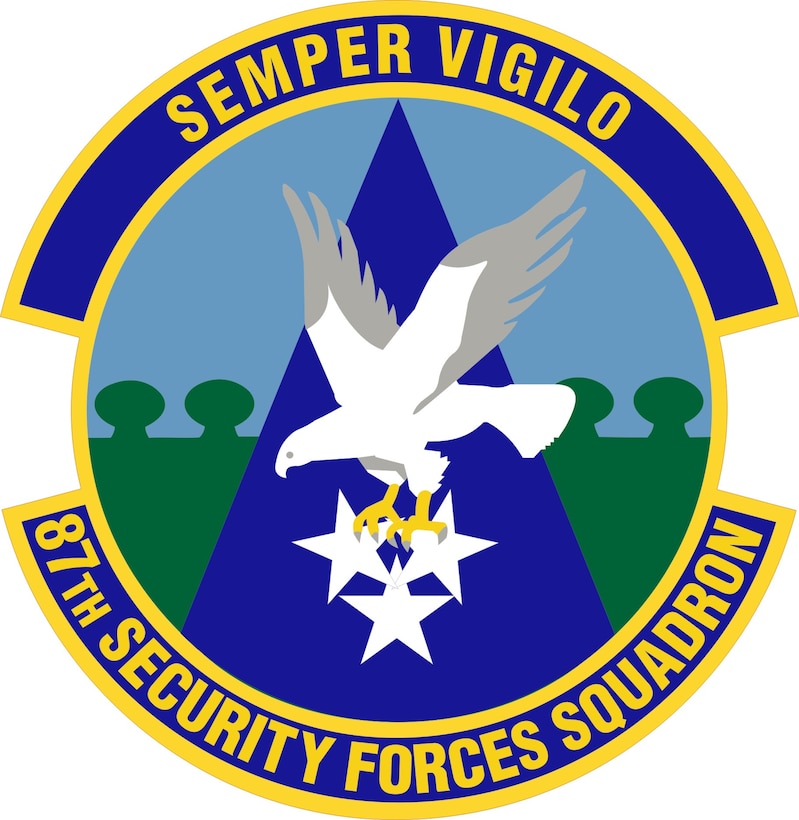 87 Security Forces Squadron Emblem