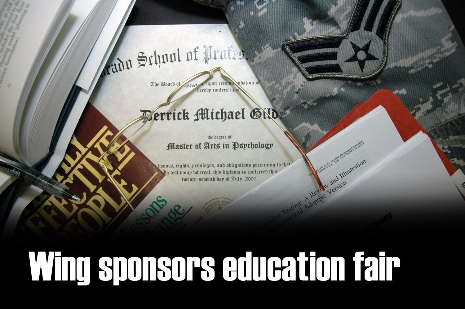 Reserve Wing sponsors education fair for members > 302nd Airlift Wing ...