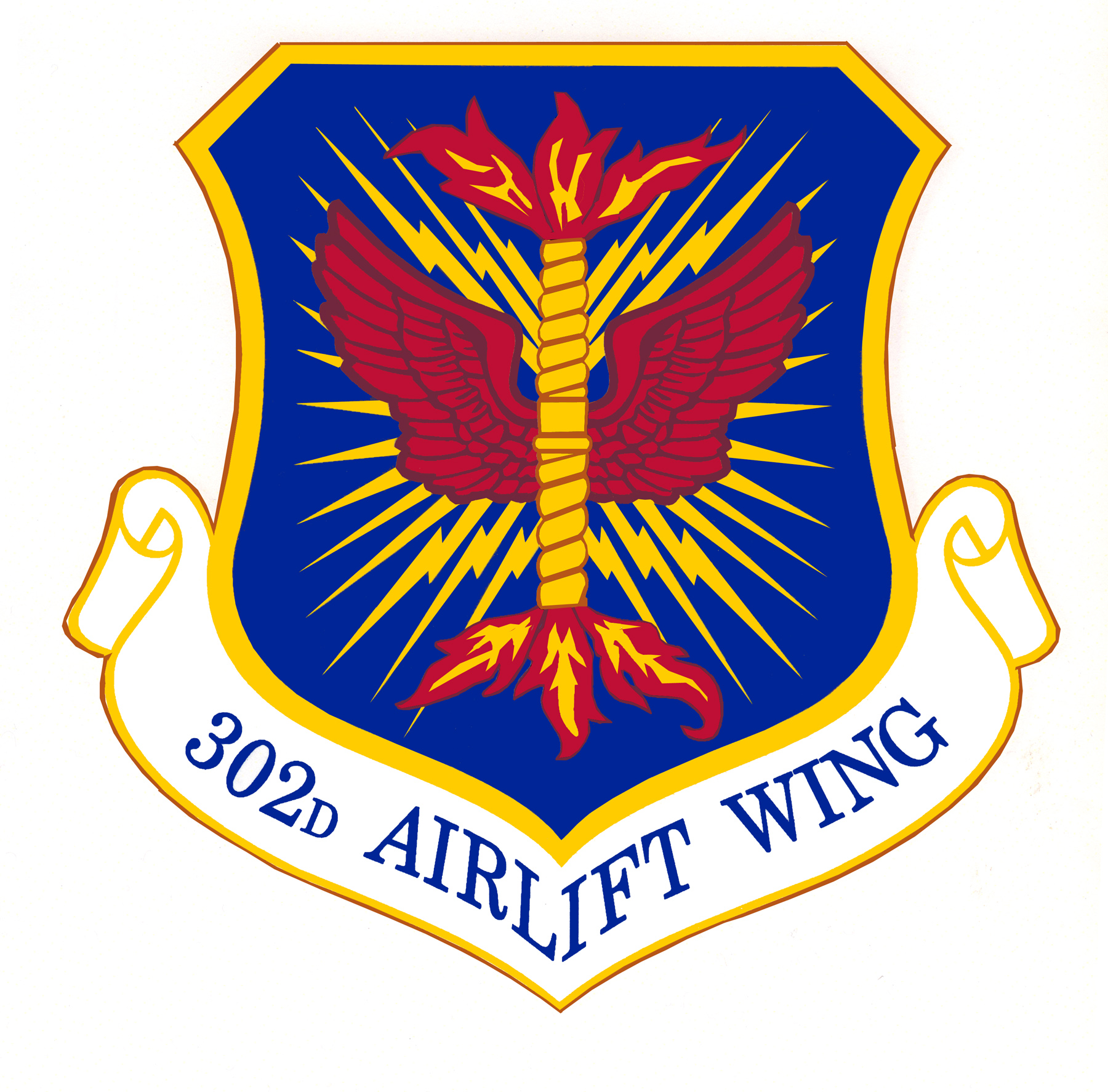 302 Airlift Wing Emblem