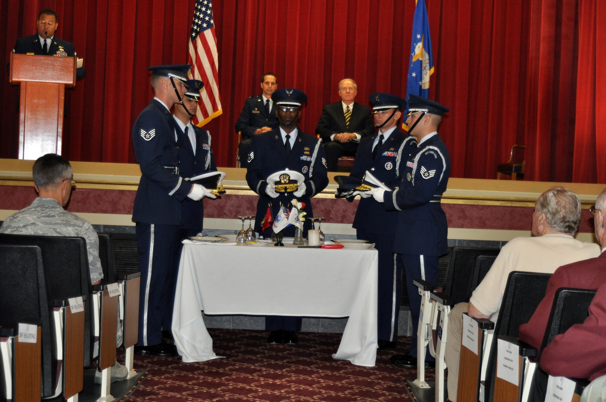 Blue Eagles Honor Guard holds annual awards ceremony > March Air ...