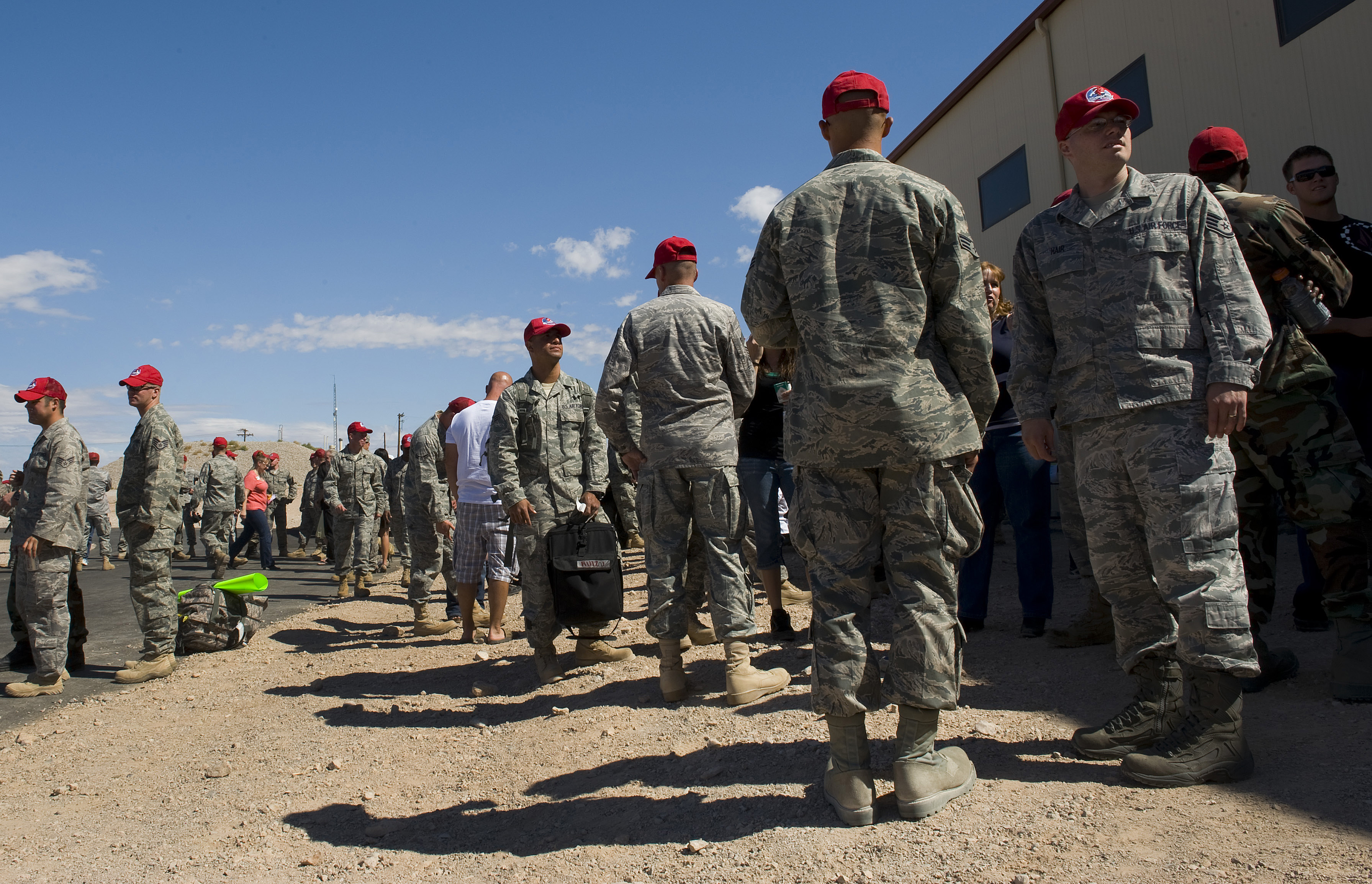 820th Red Horse Squadron returns to Nellis Air Force base