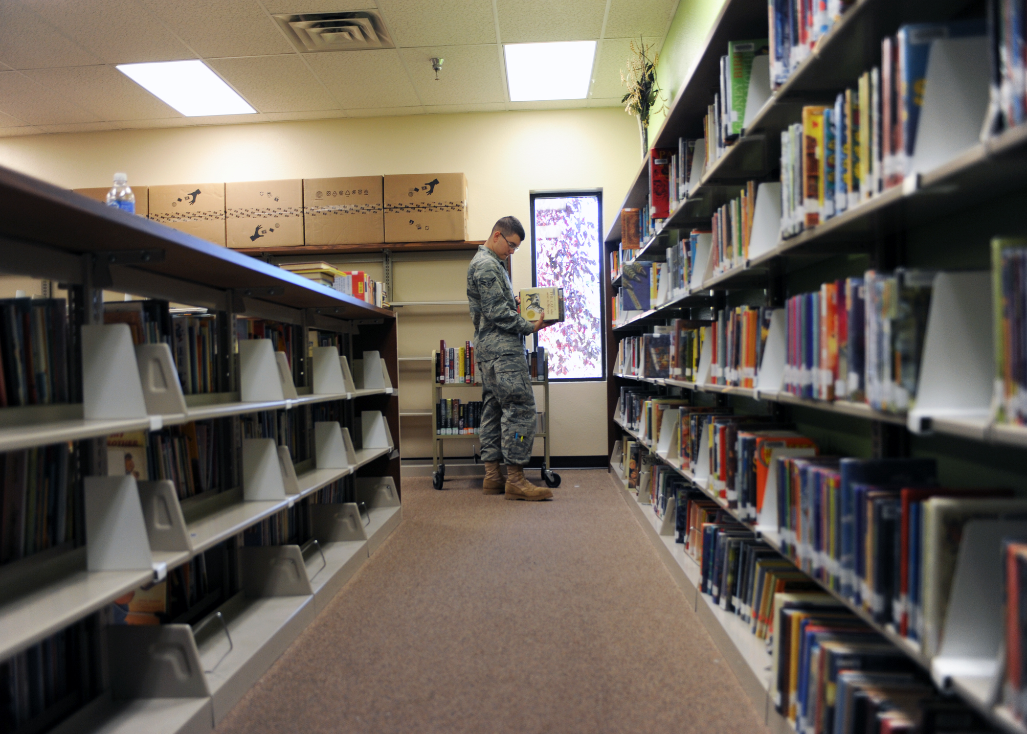 Library renovates in style > Minot Air Force Base > Article Display