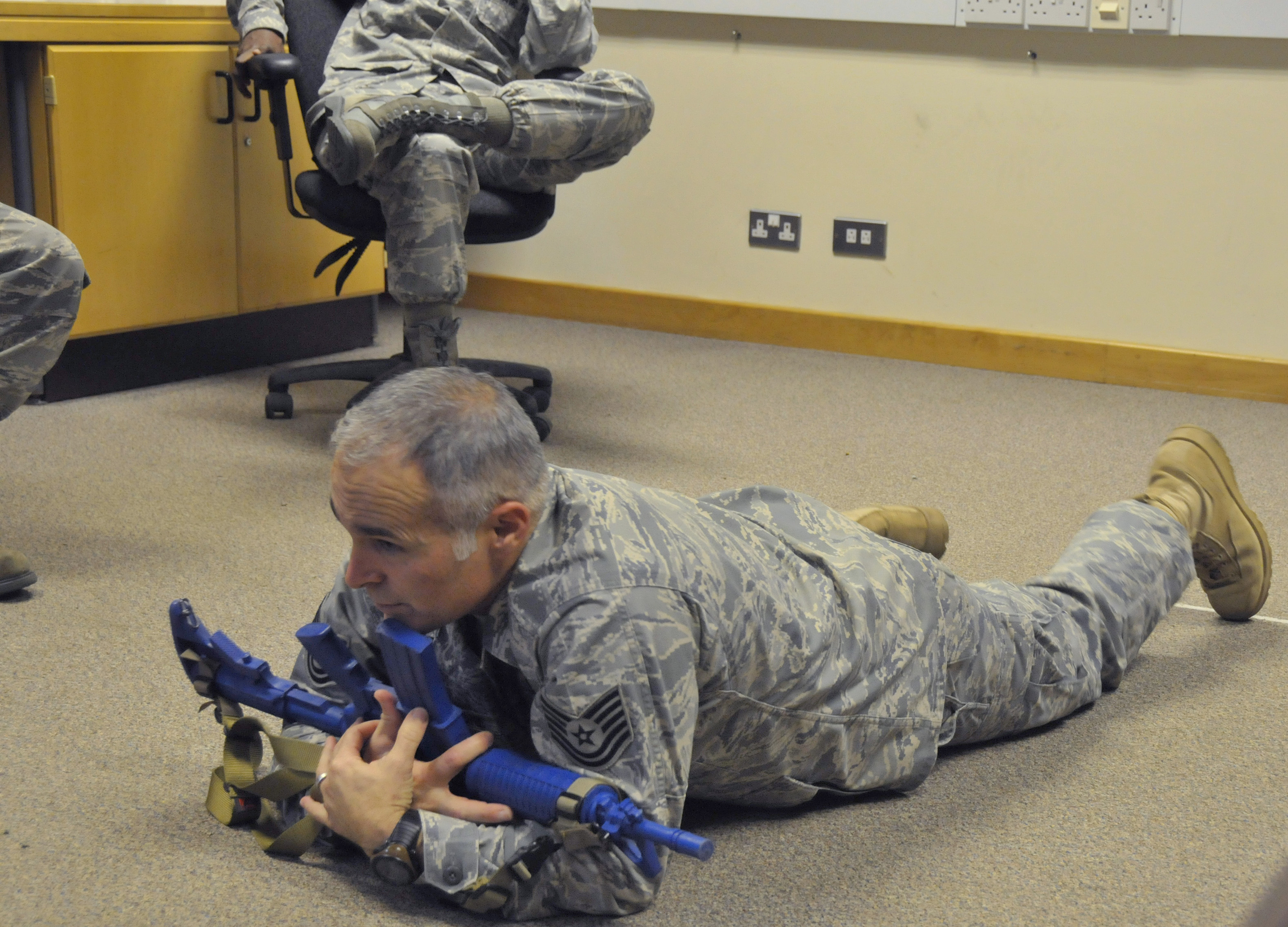Security Forces holds first augmentee training > Royal Air Force ...