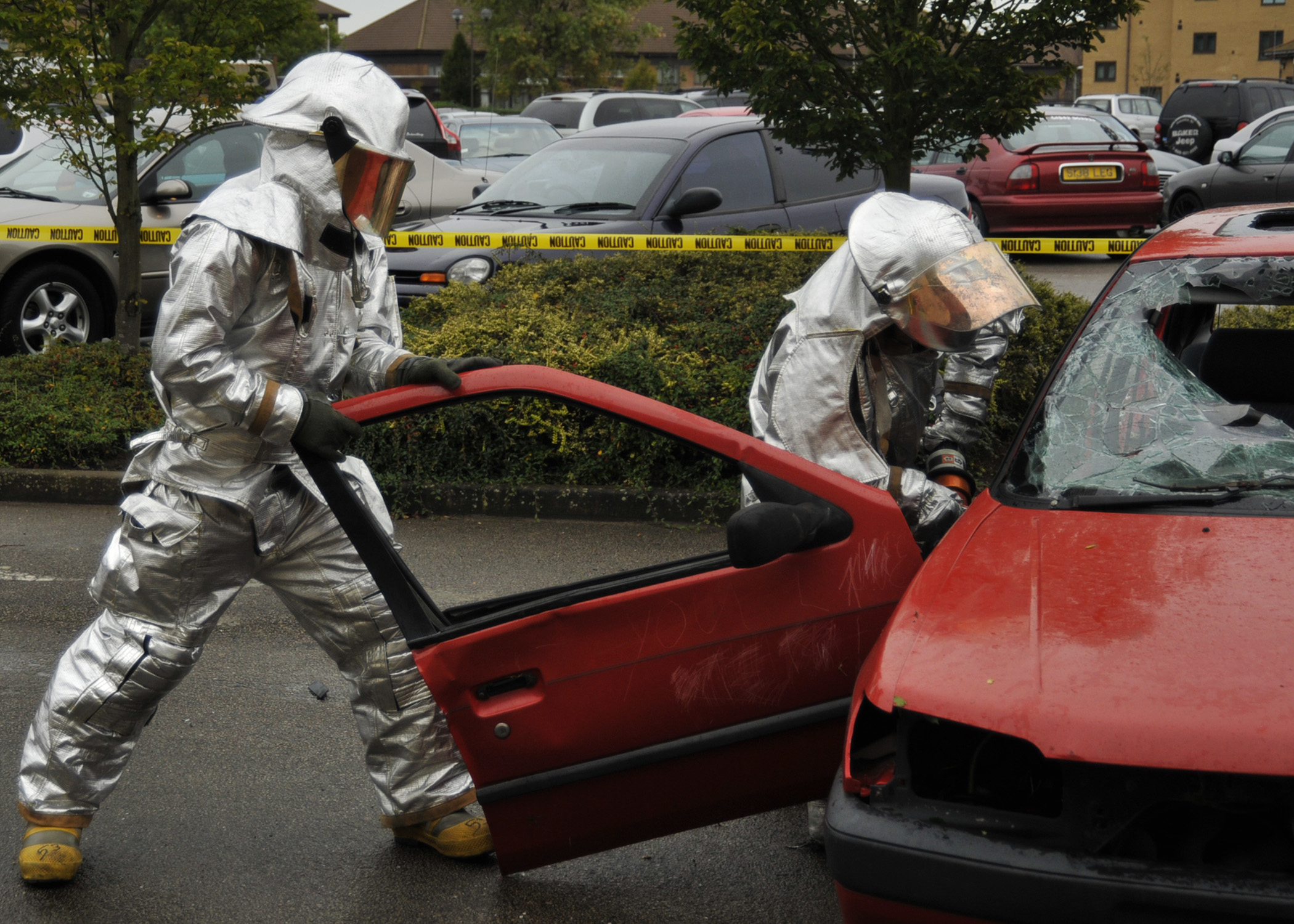 National Fire Prevention Week Vehicle Extrication Demonstration