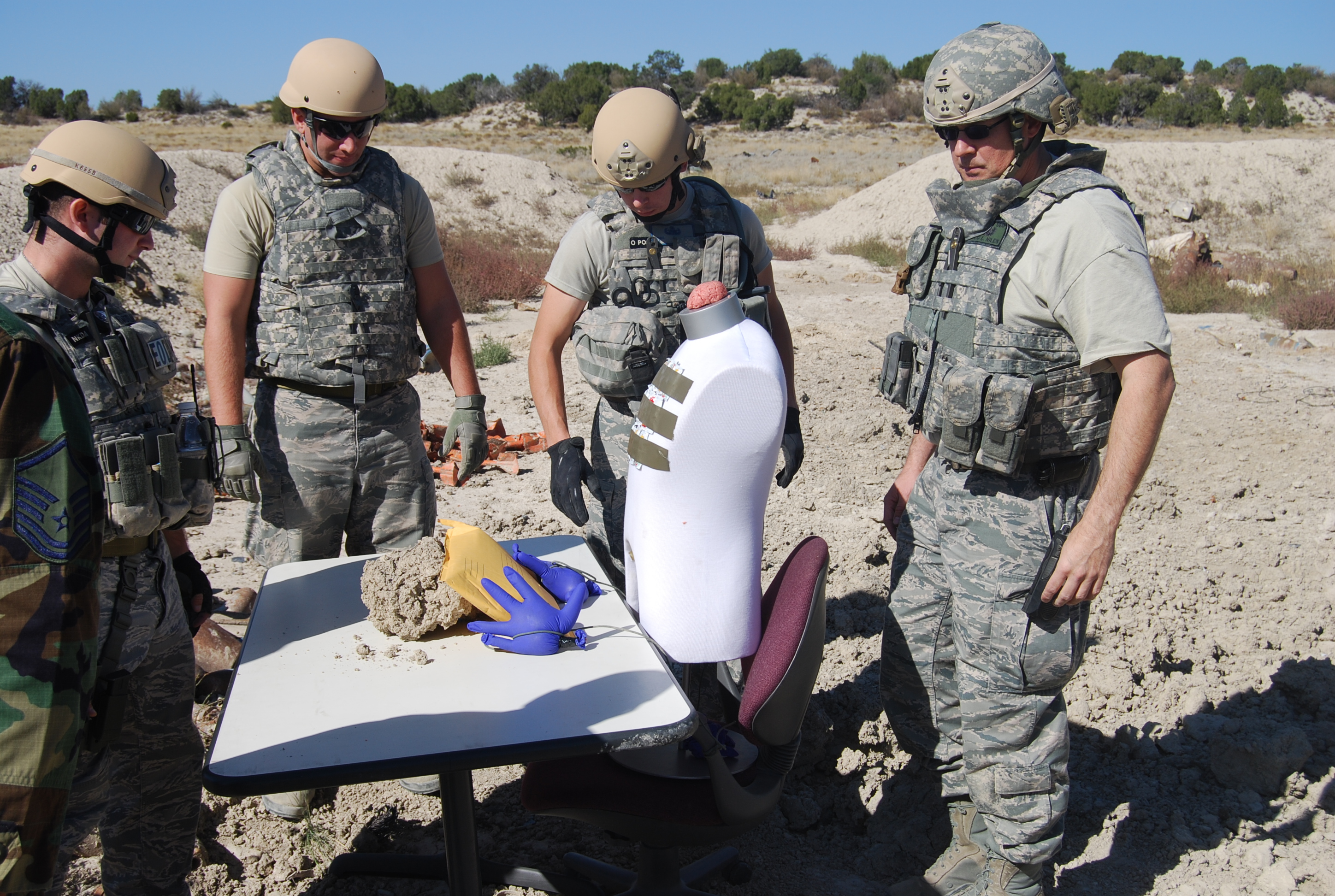 EOD training > Peterson and Schriever Space Force Base > Display