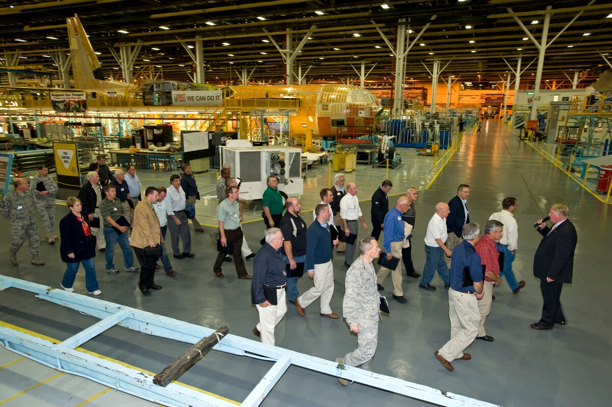 Area civic leaders and employers visit Lockheed-Martin plant > Westover ...