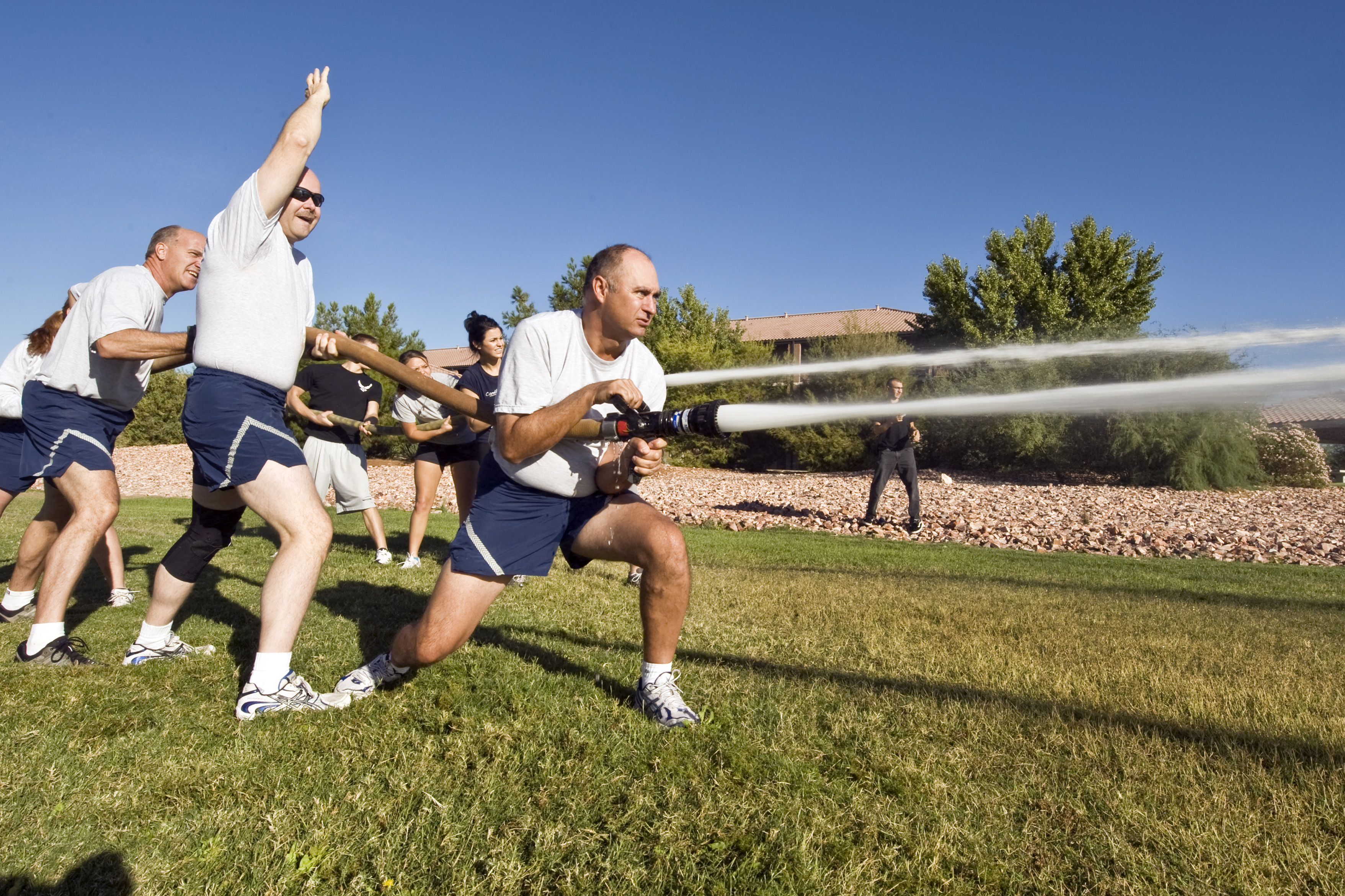 Fire muster tests Nellis firefighting skills > Nellis Air Force Base ...